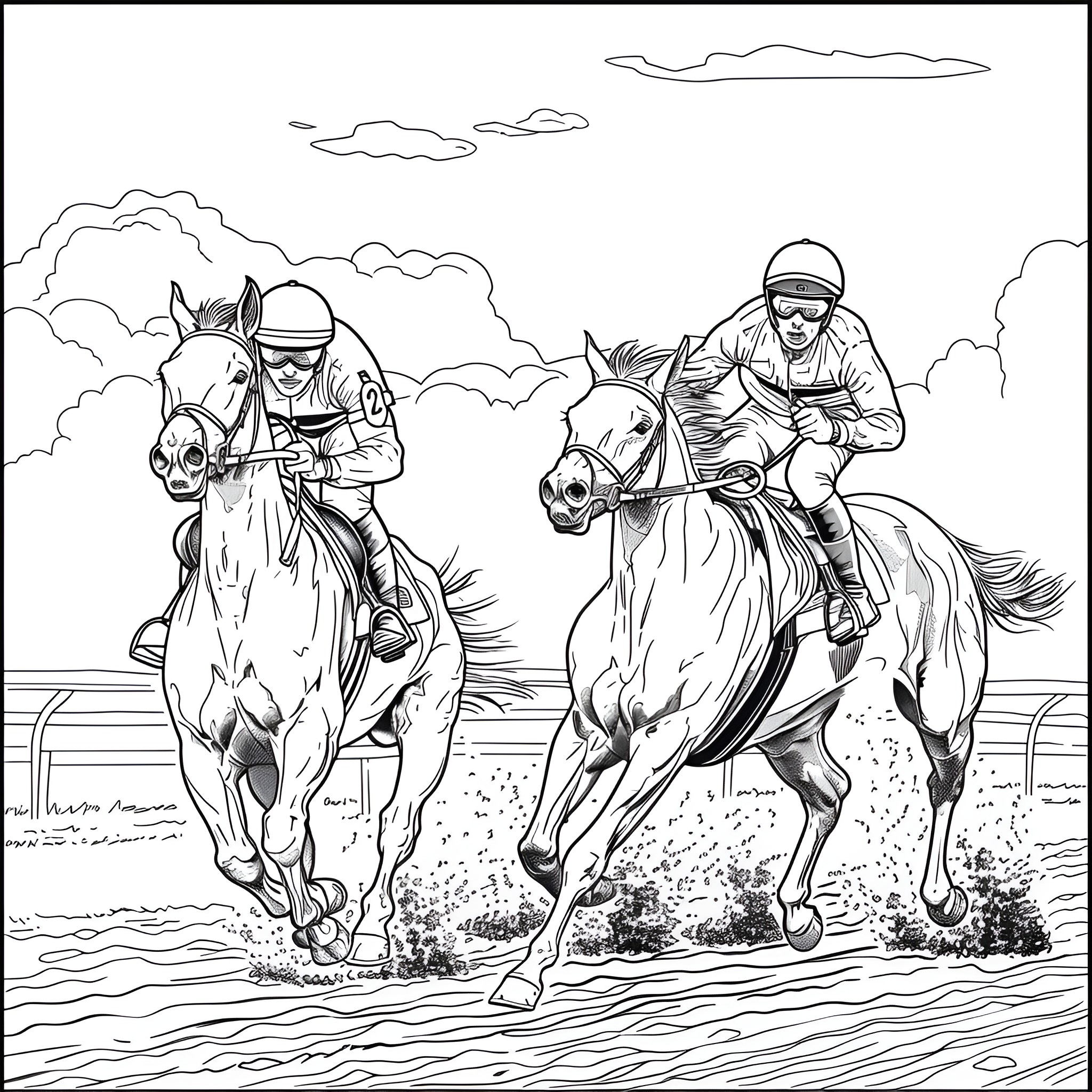 107 Best Horse Coloring Pages (Free Printable PDFs)