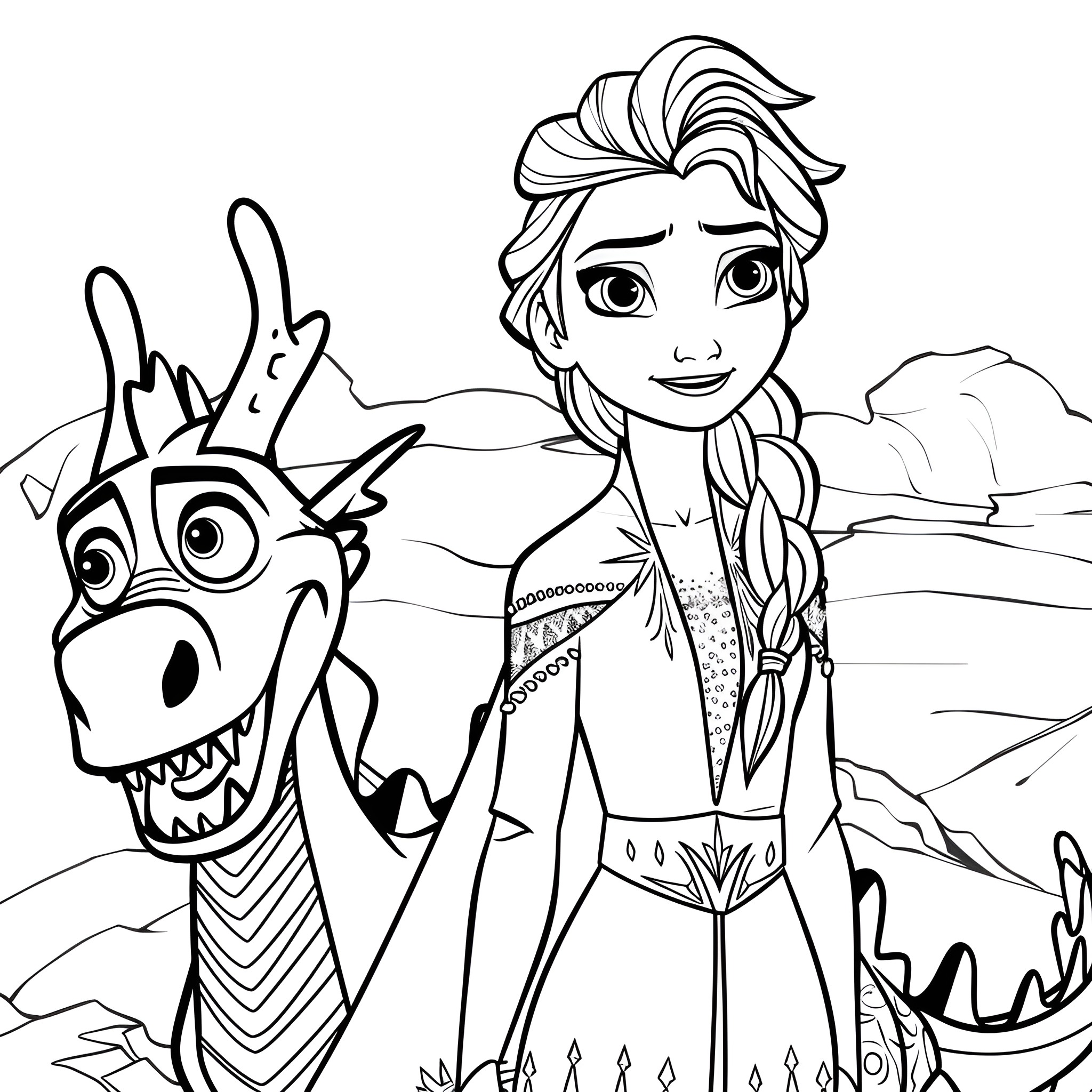 43 Best Elsa Coloring Pages (Free Printable PDFs)