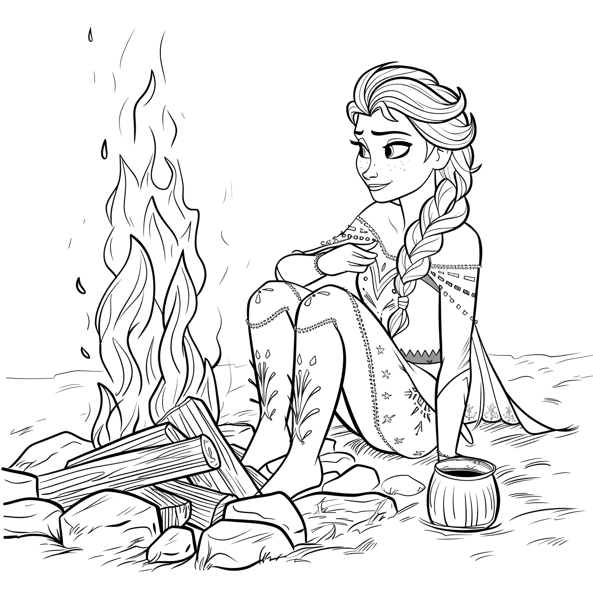 43 Best Elsa Coloring Pages (Free Printable PDFs)