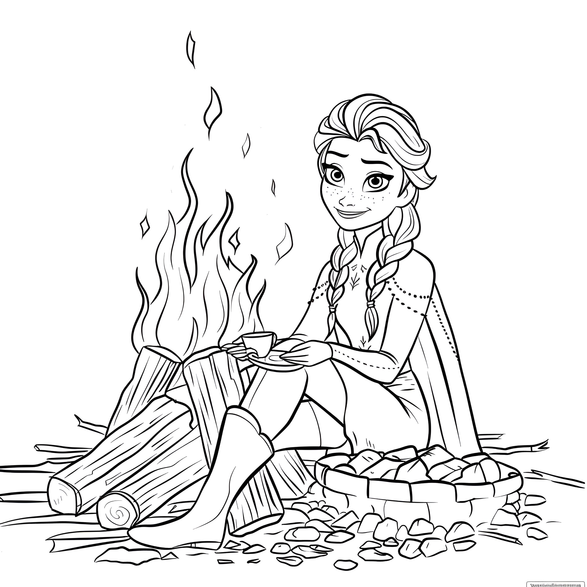 43 Best Elsa Coloring Pages (Free Printable PDFs)