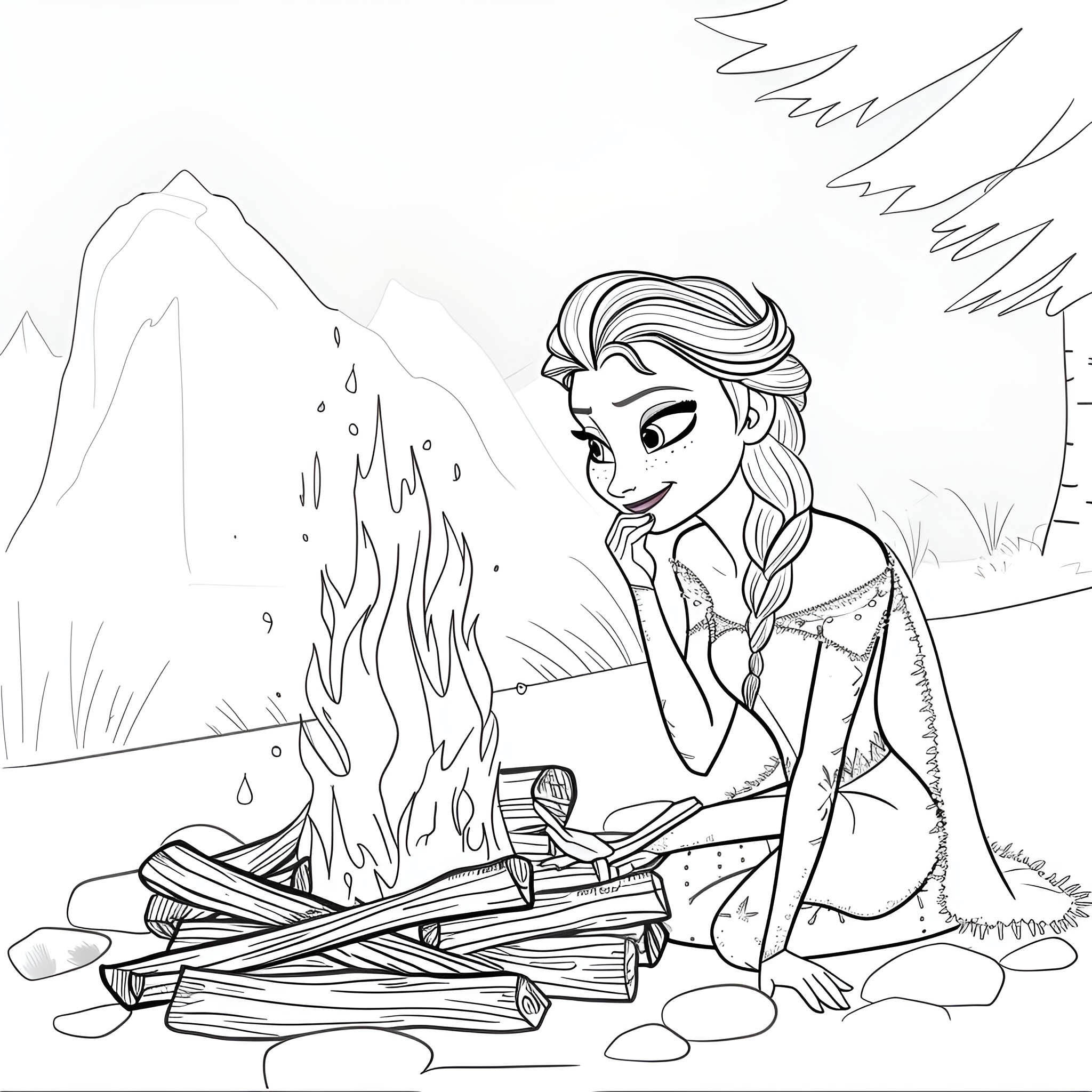 409 Best Elsa Coloring Pages (Free Printable PDFs)