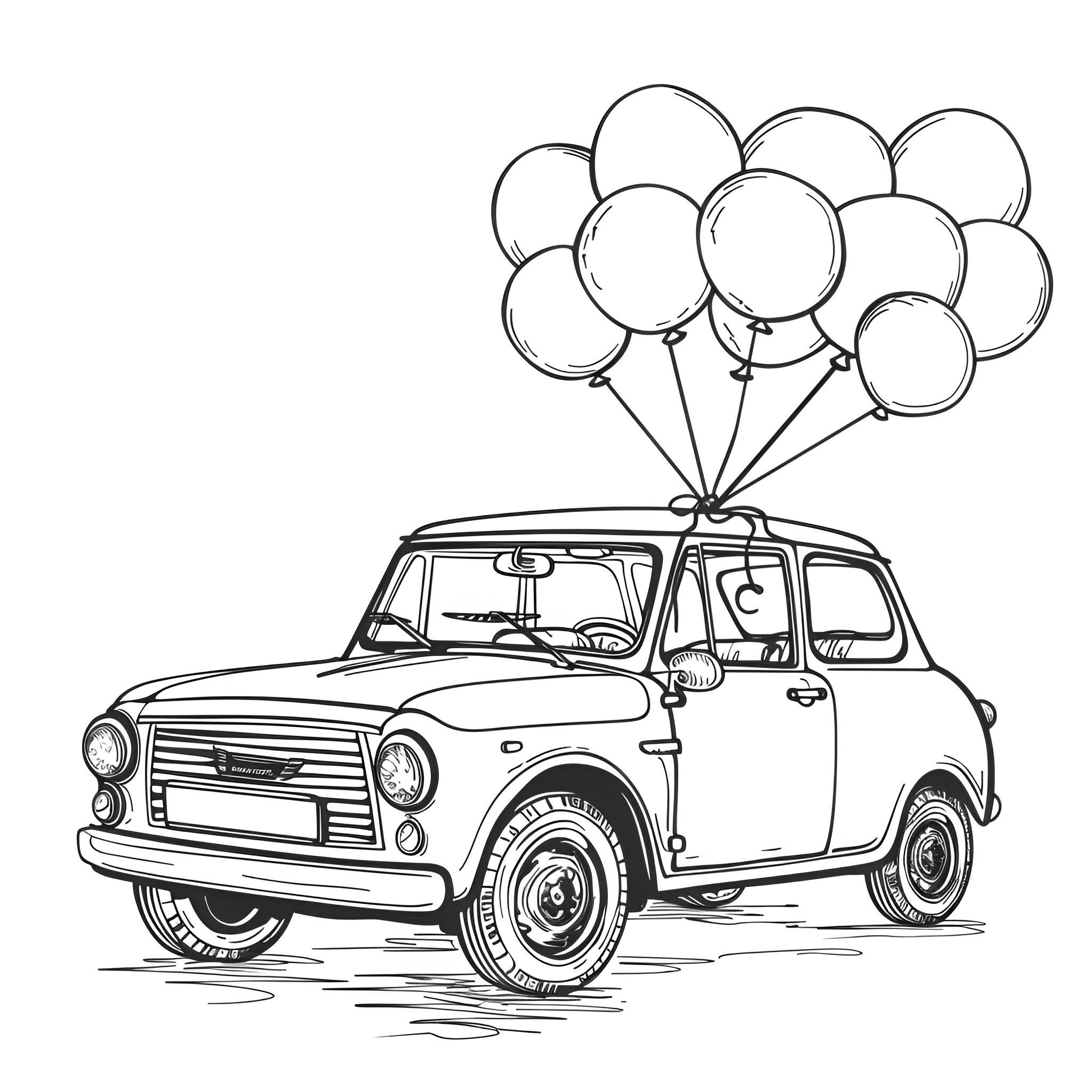 101 Best Car Coloring Pages (Free Printable PDFs)