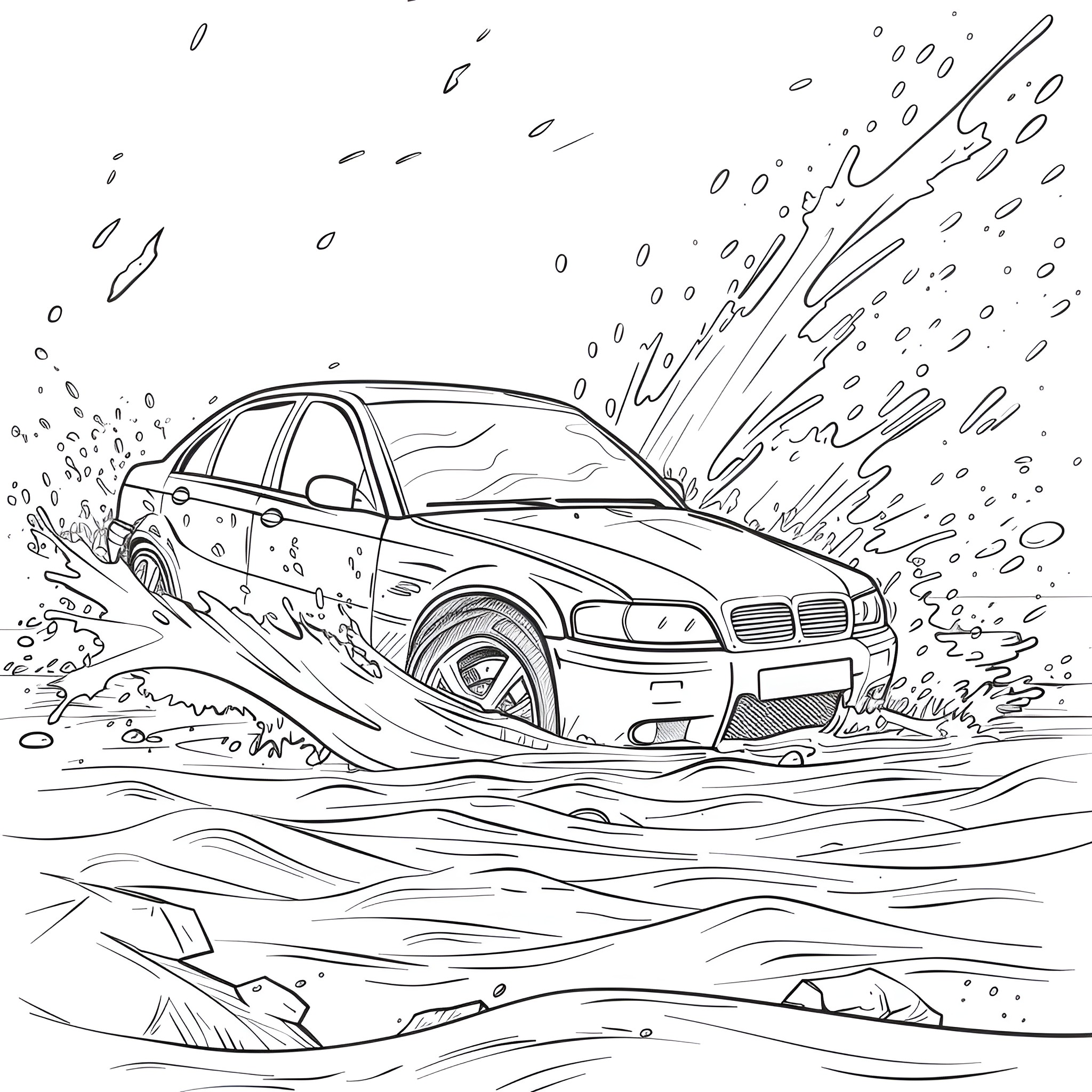 101 Best Car Coloring Pages (Free Printable PDFs)