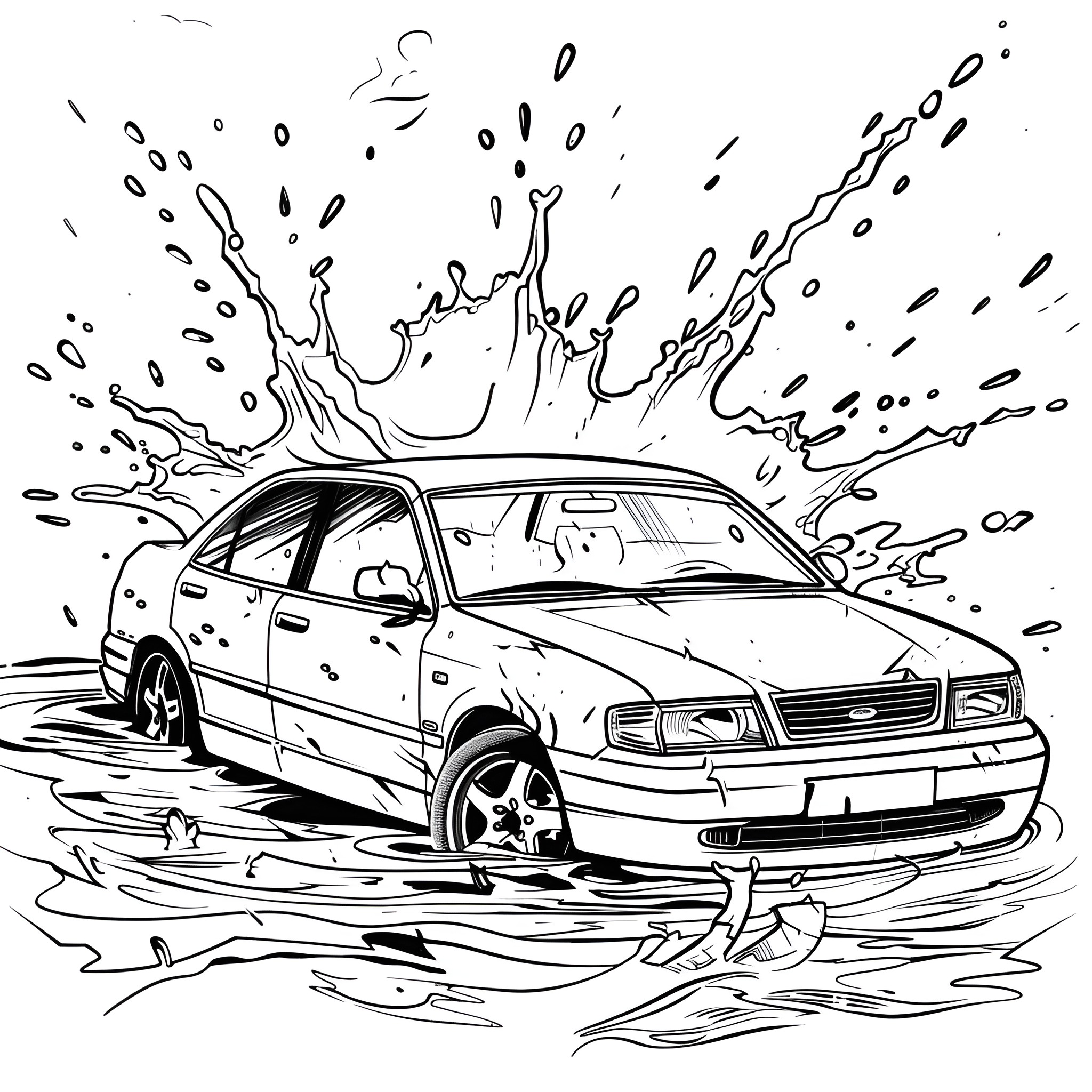 101 Best Car Coloring Pages (Free Printable PDFs)