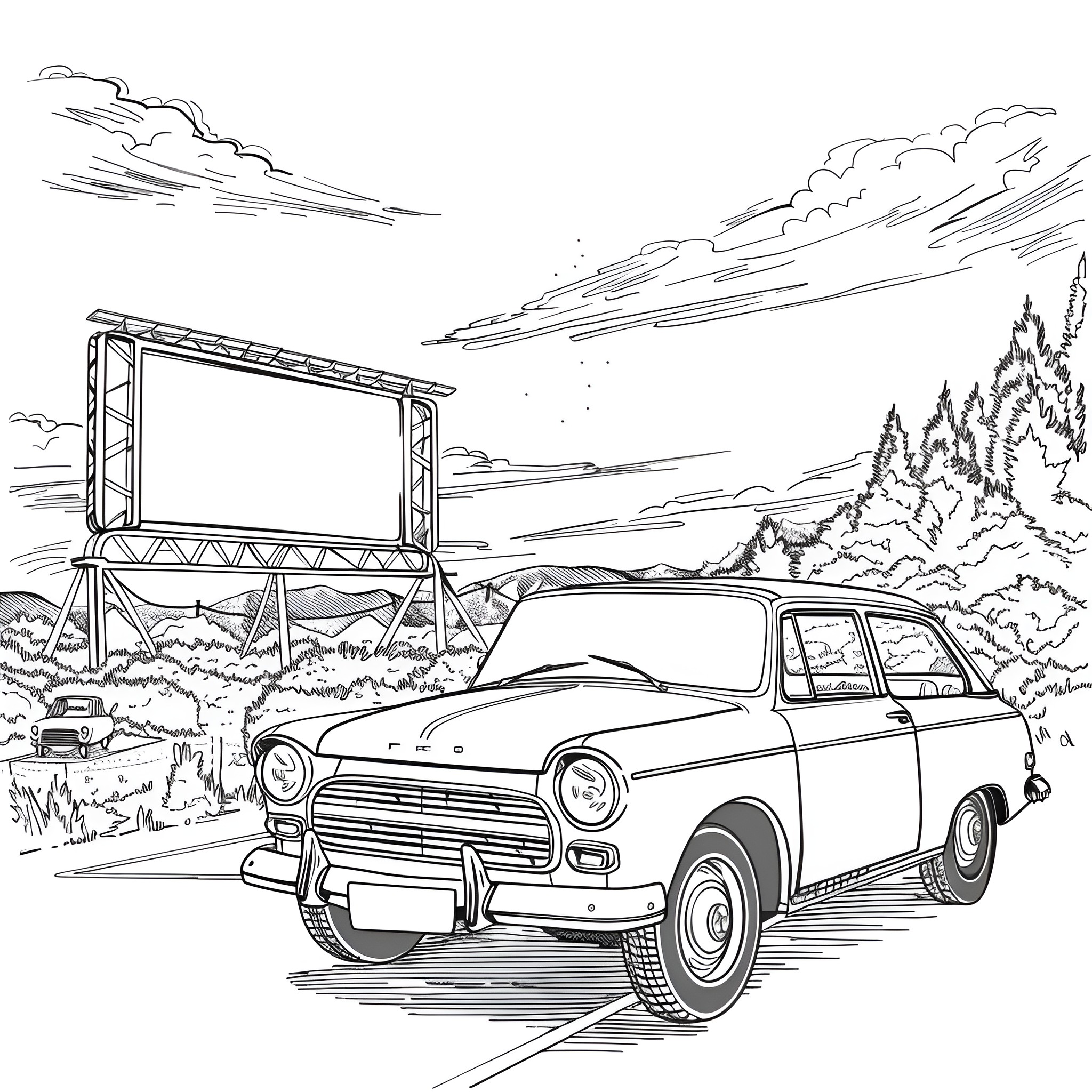 101 Best Car Coloring Pages (Free Printable PDFs)