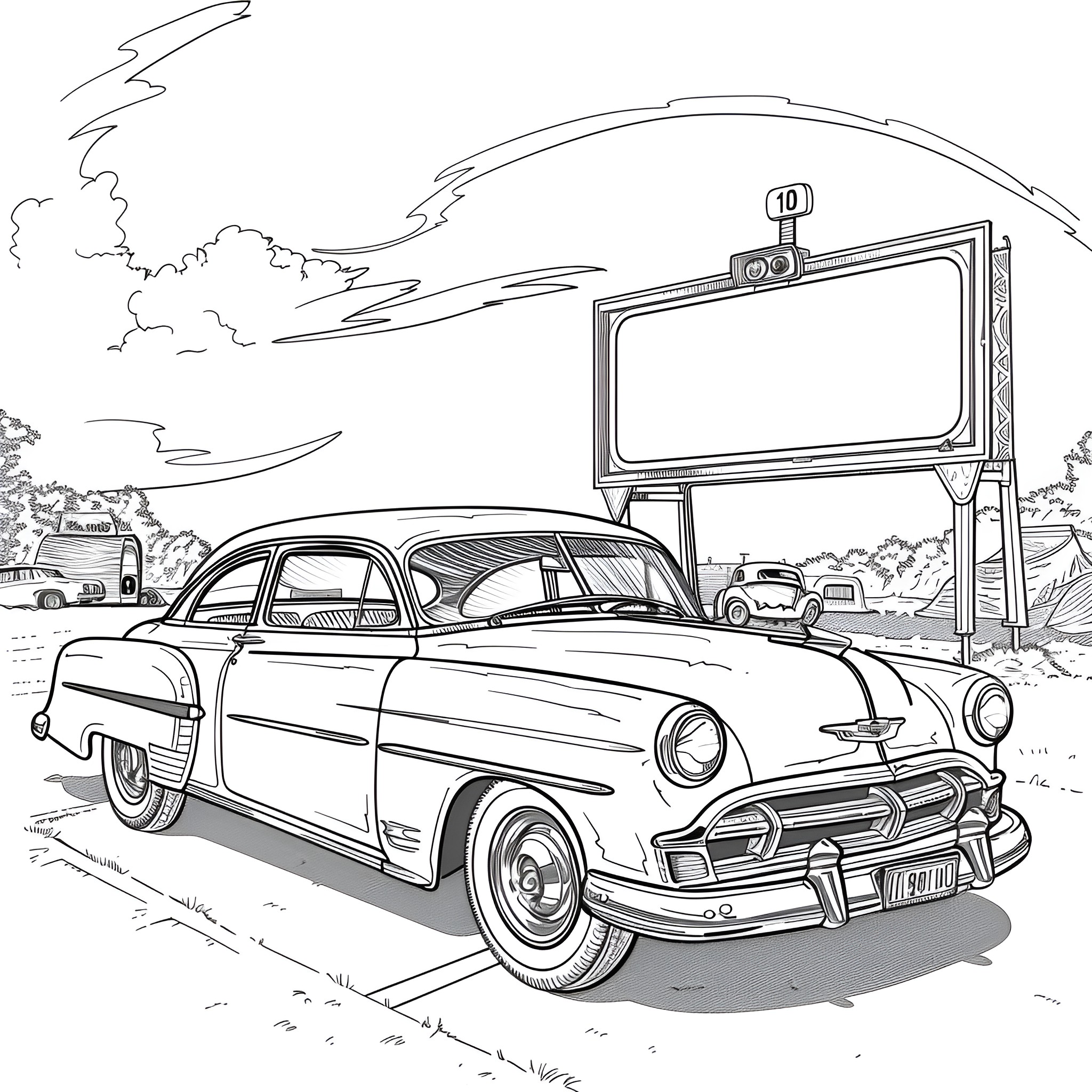 571 Best Car Coloring Pages (Free Printable PDFs)