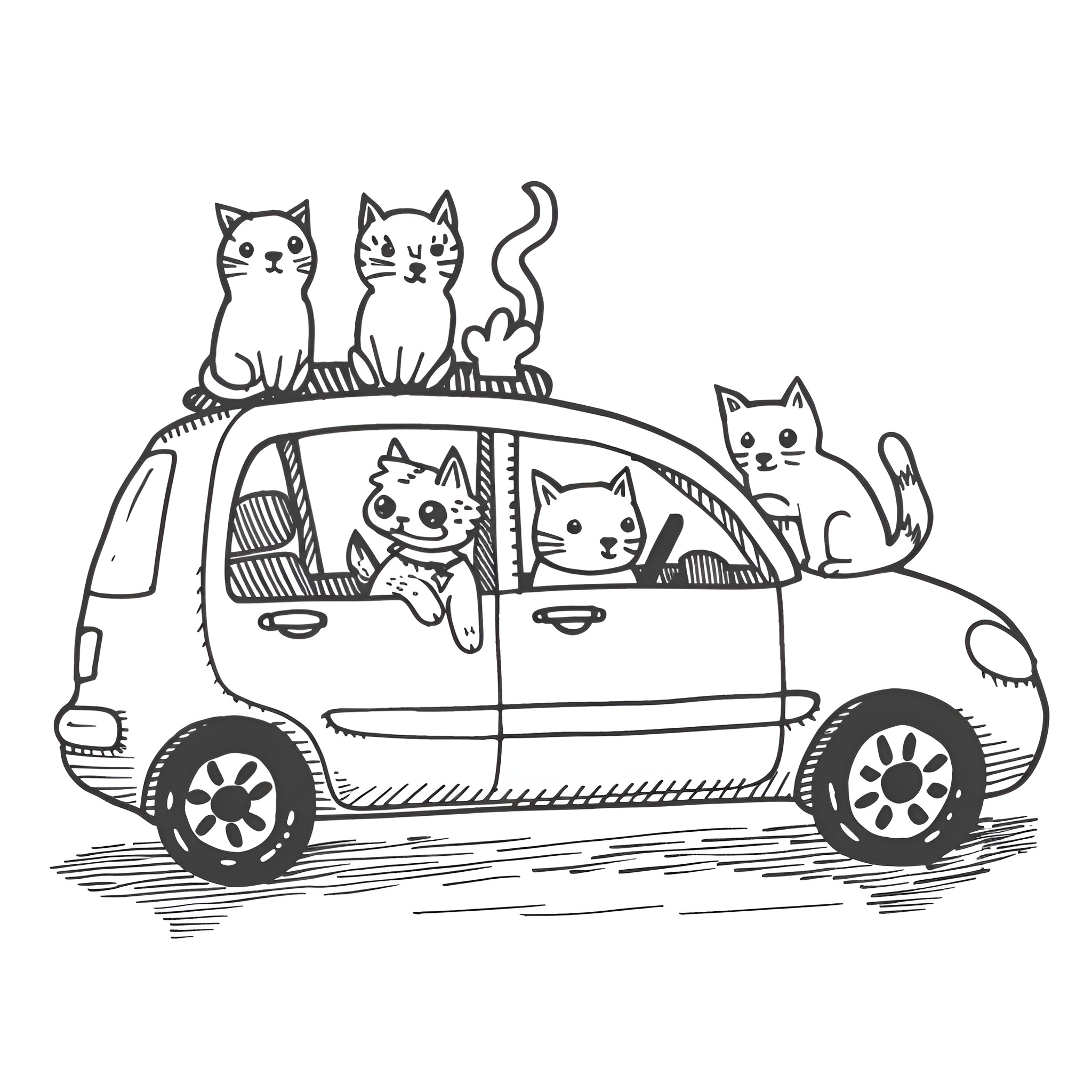 407 Best Car Coloring Pages (Free Printable PDFs)