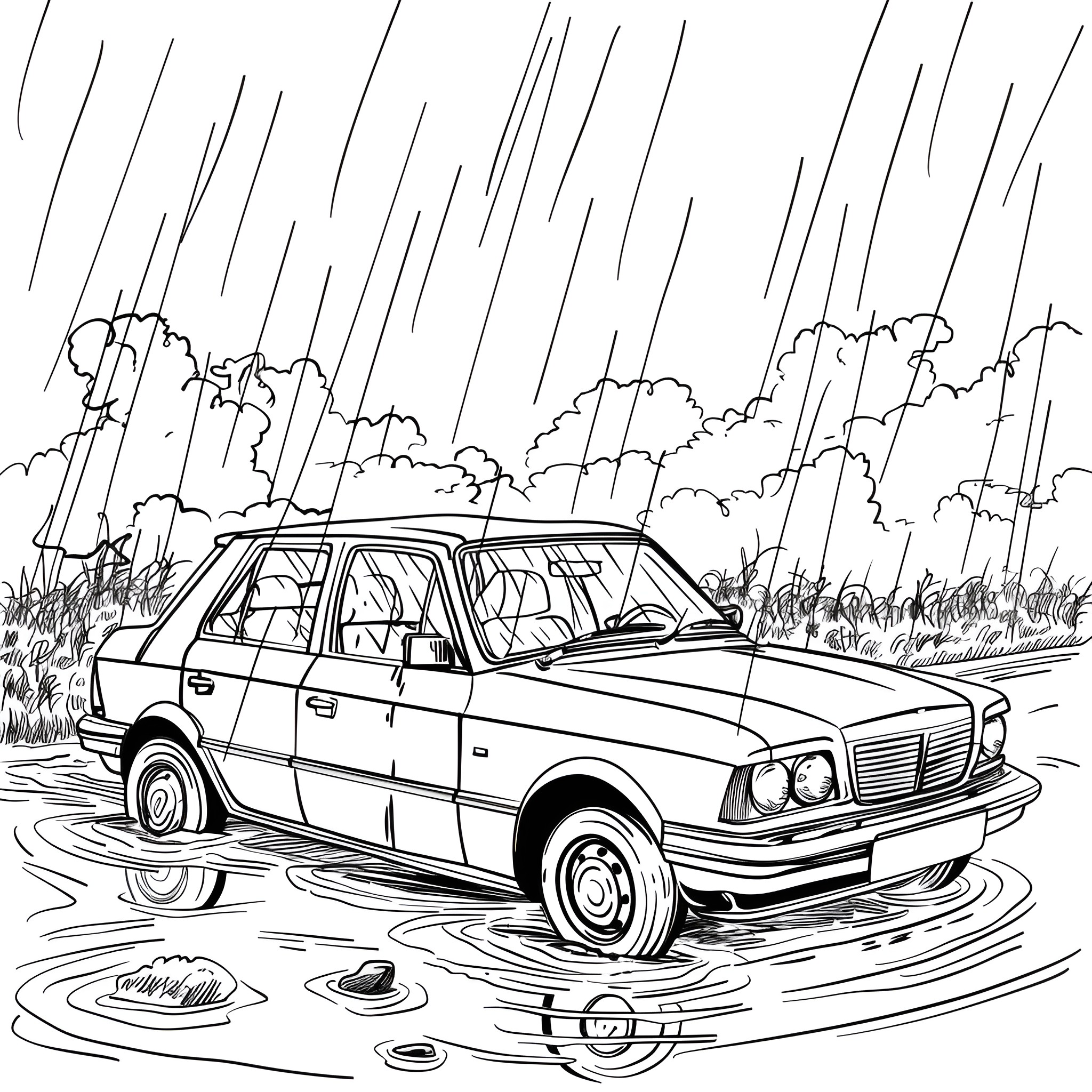 468 Best Car Coloring Pages (Free Printable PDFs)