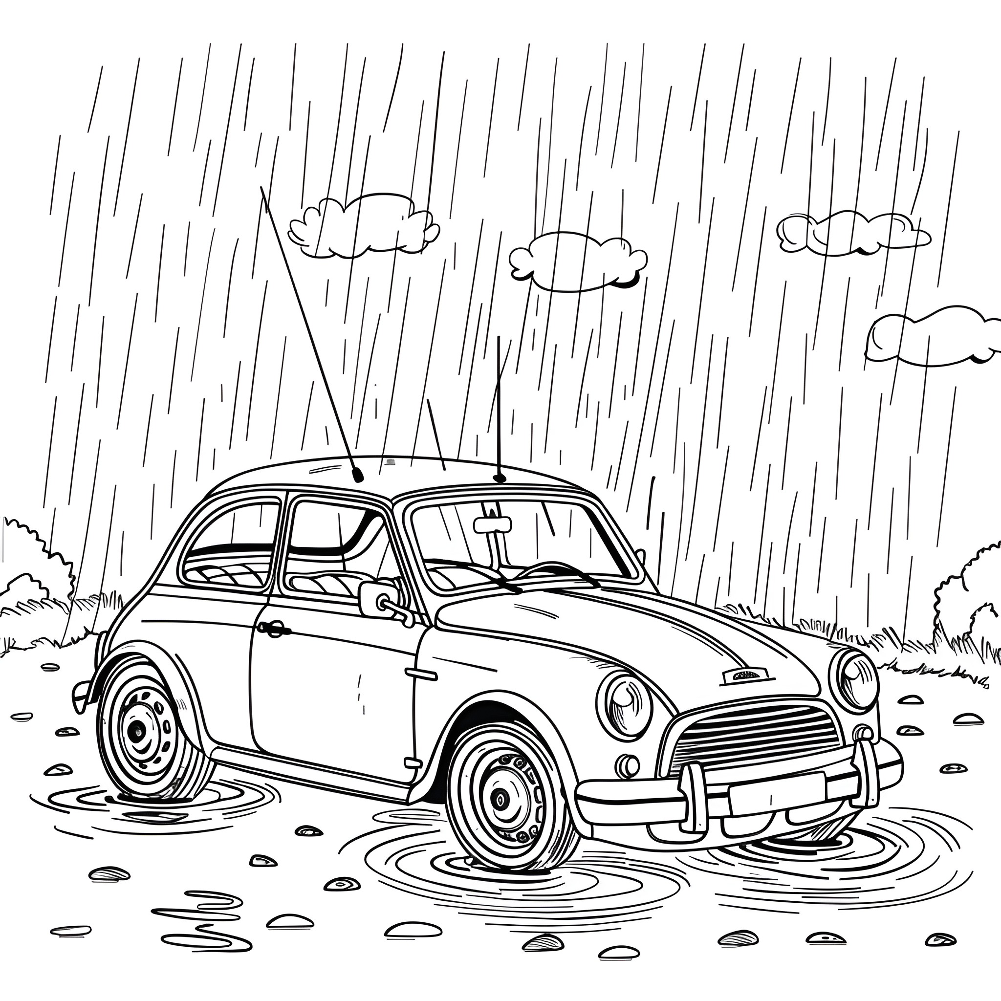 1239 Best Car Coloring Pages (Free Printable PDFs)