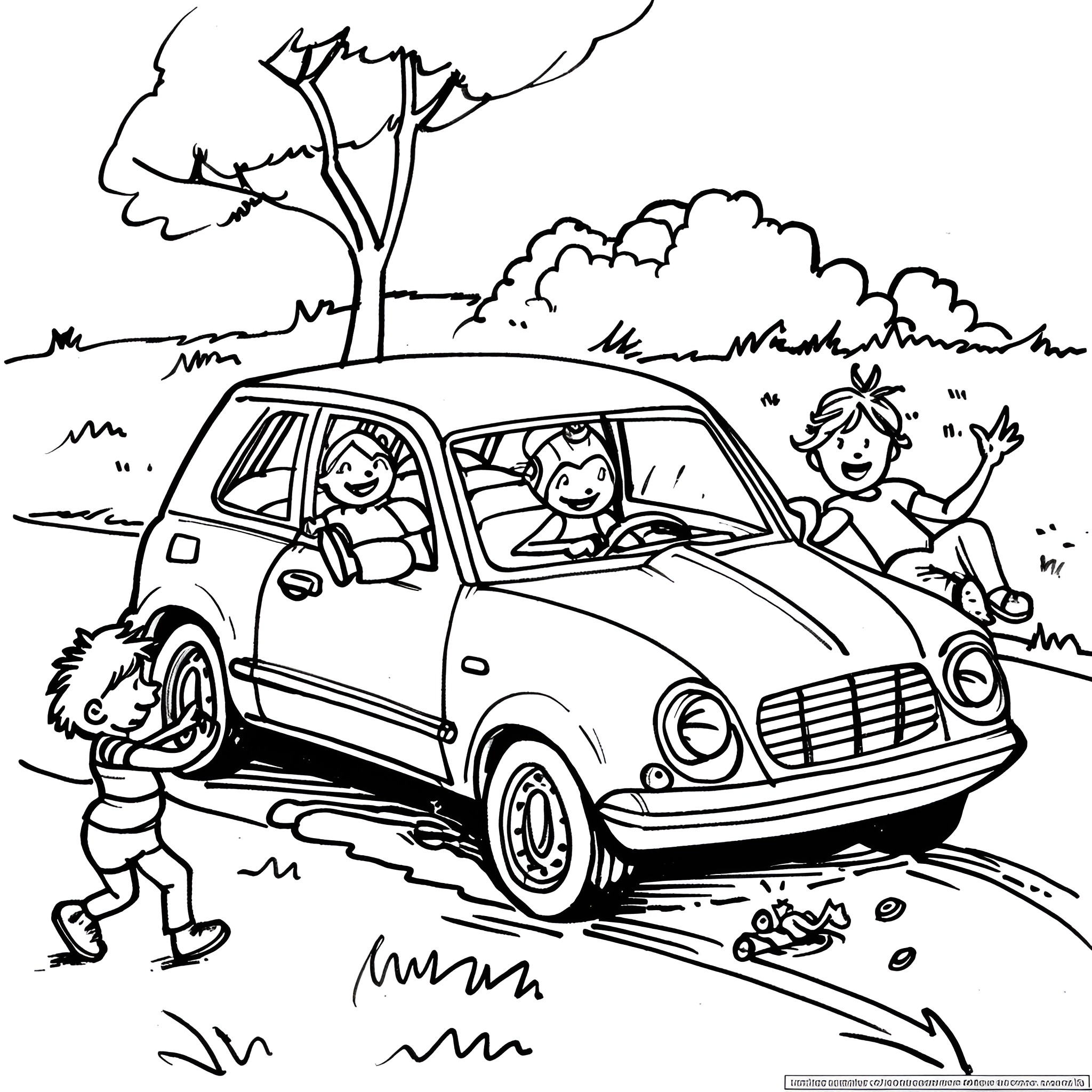 101 Best Car Coloring Pages (Free Printable PDFs)