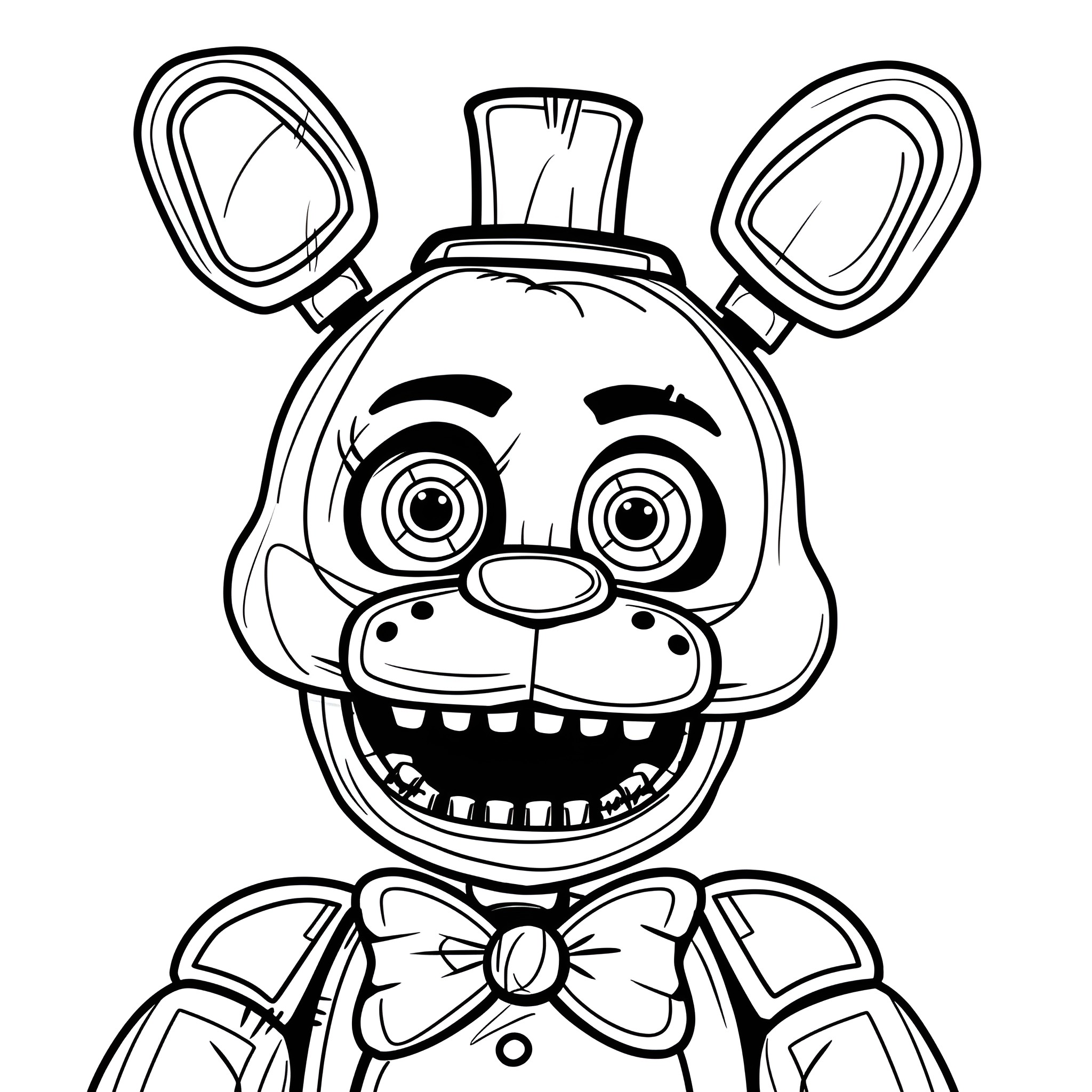 Best Five Nights At Freddy's Coloring Pages (Free Printable PDF)