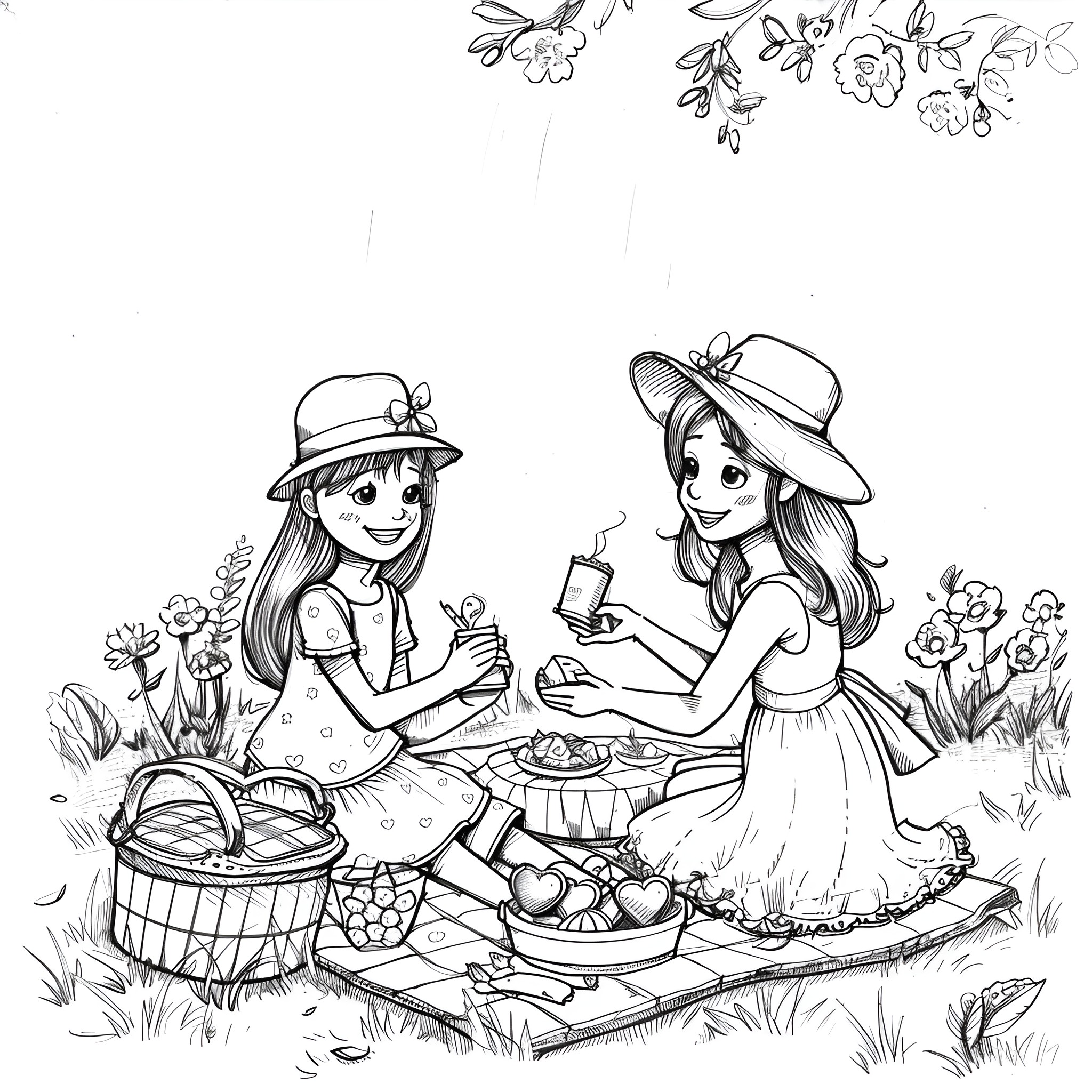 Best Ladies Coloring Pages (Free Printable PDF)