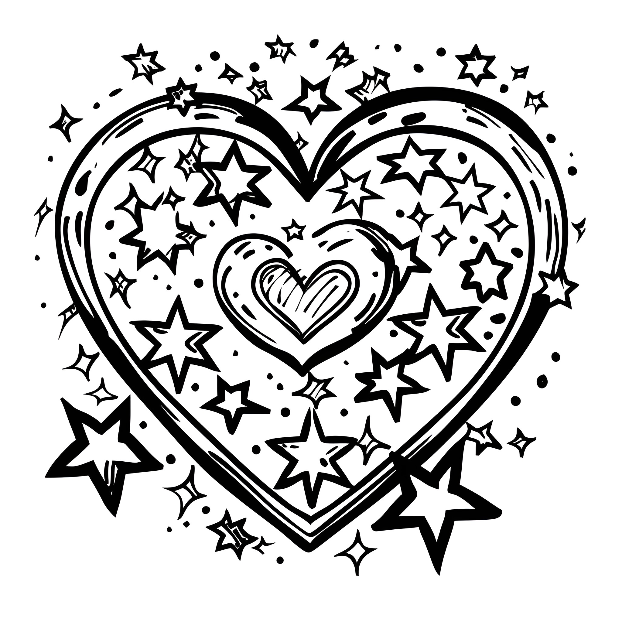 130 Best Heart Coloring Pages (Free Printable PDFs)