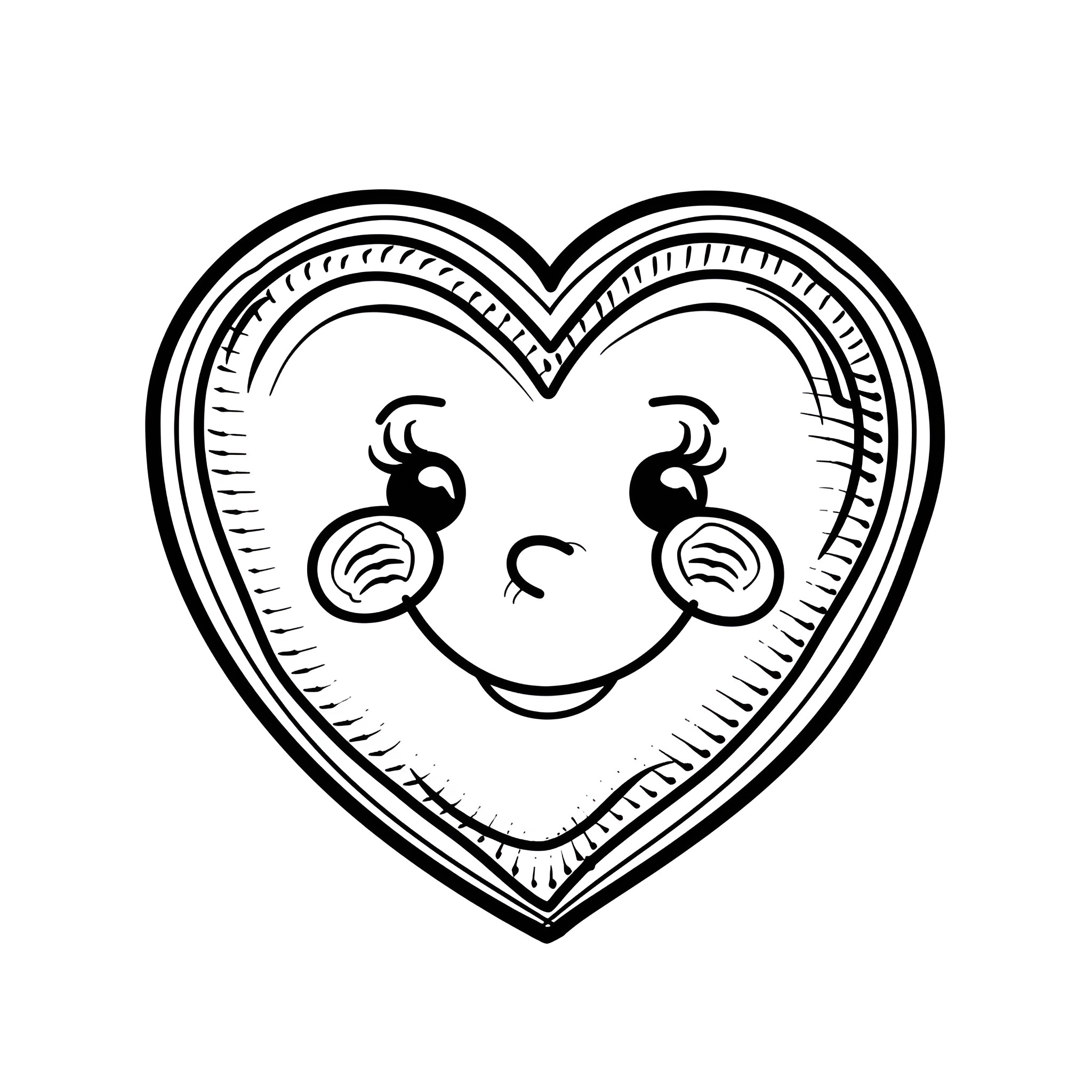 244 Best Heart Coloring Pages (Free Printable PDFs)