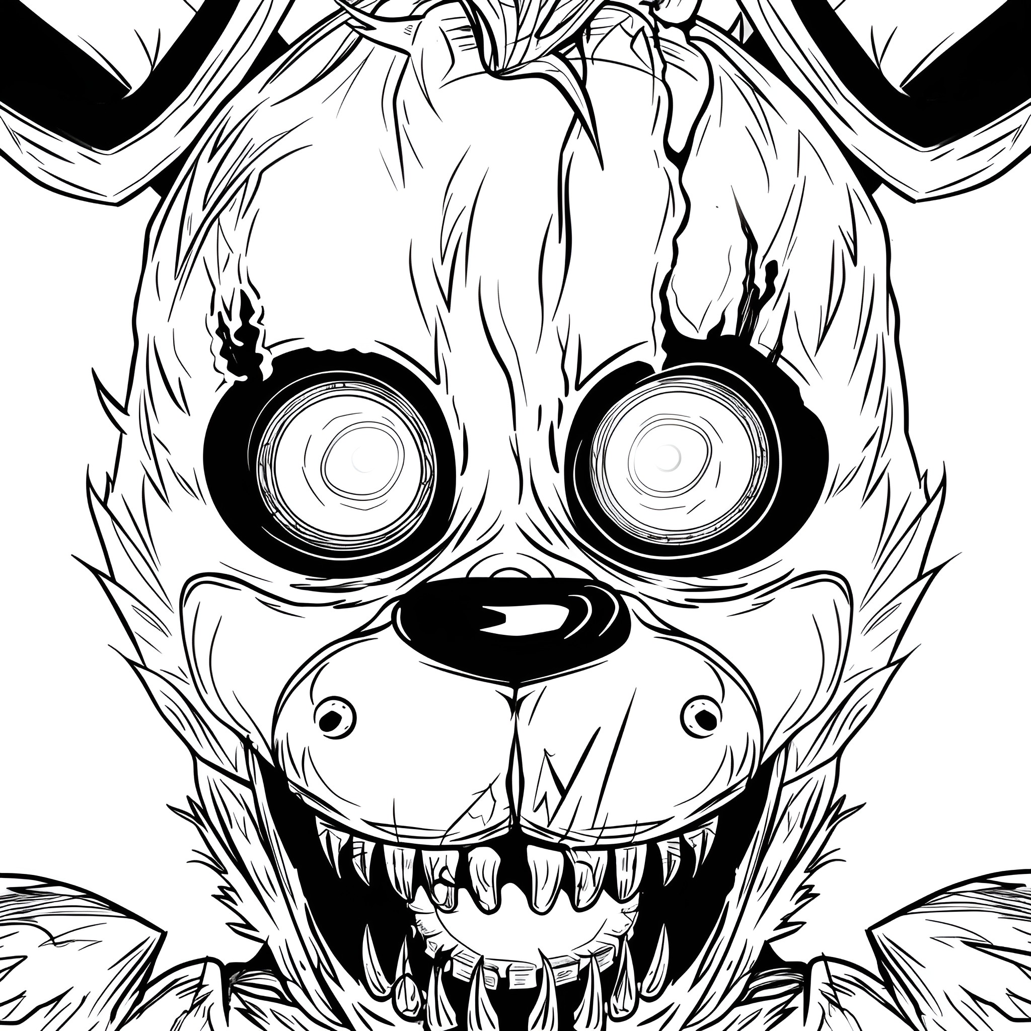 Best Five Nights At Freddy's Coloring Pages (Free Printable PDF)