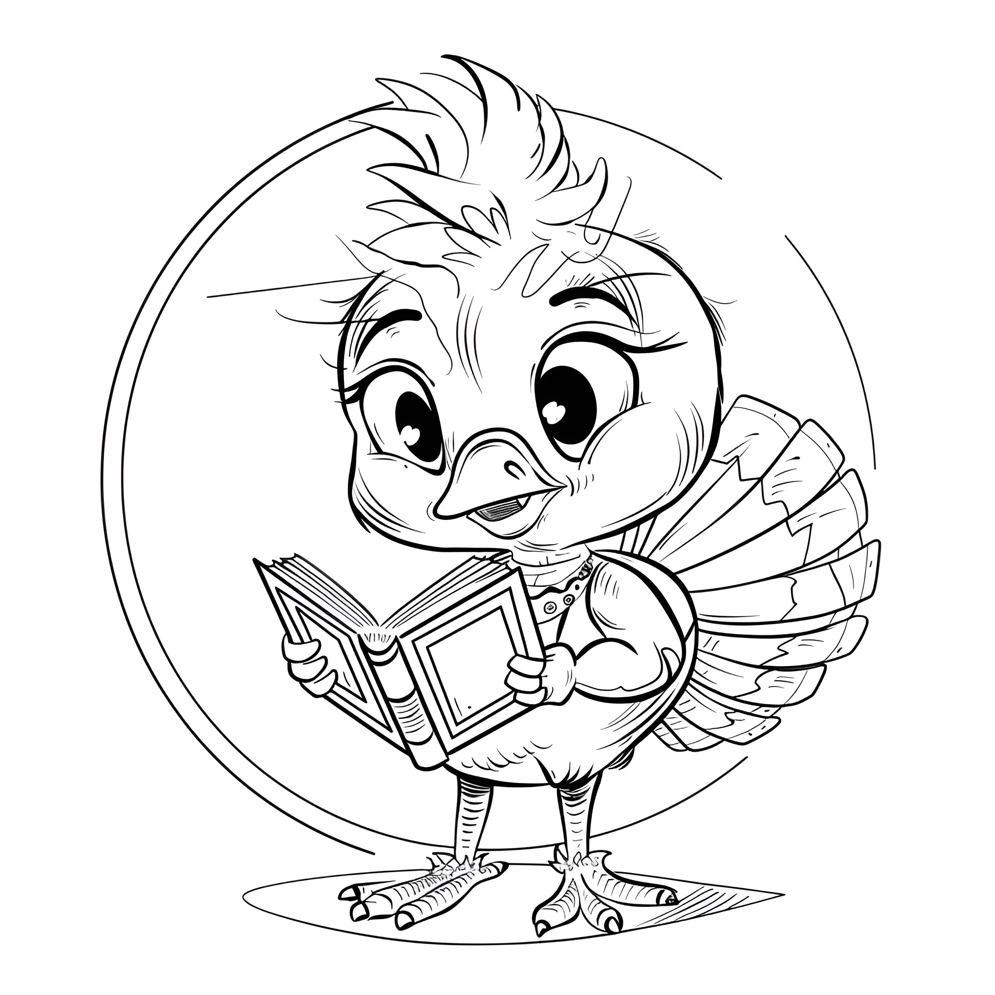 32 Best Turkey Coloring Pages (Free Printable PDFs)