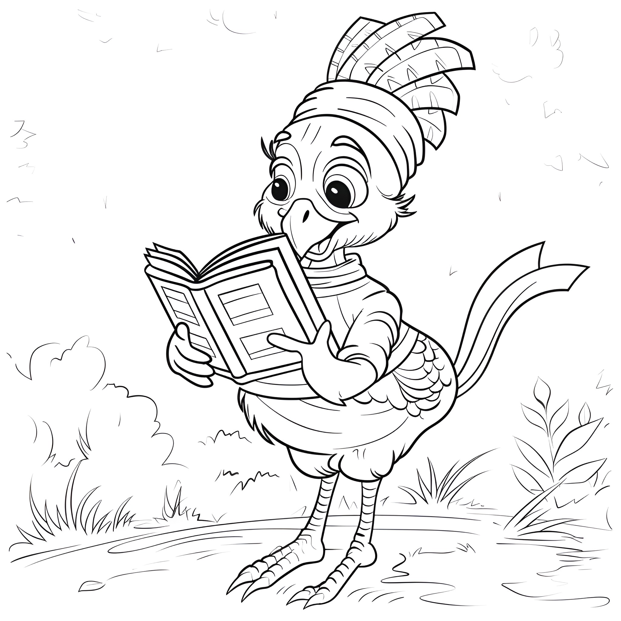 32 Best Turkey Coloring Pages (Free Printable PDFs)