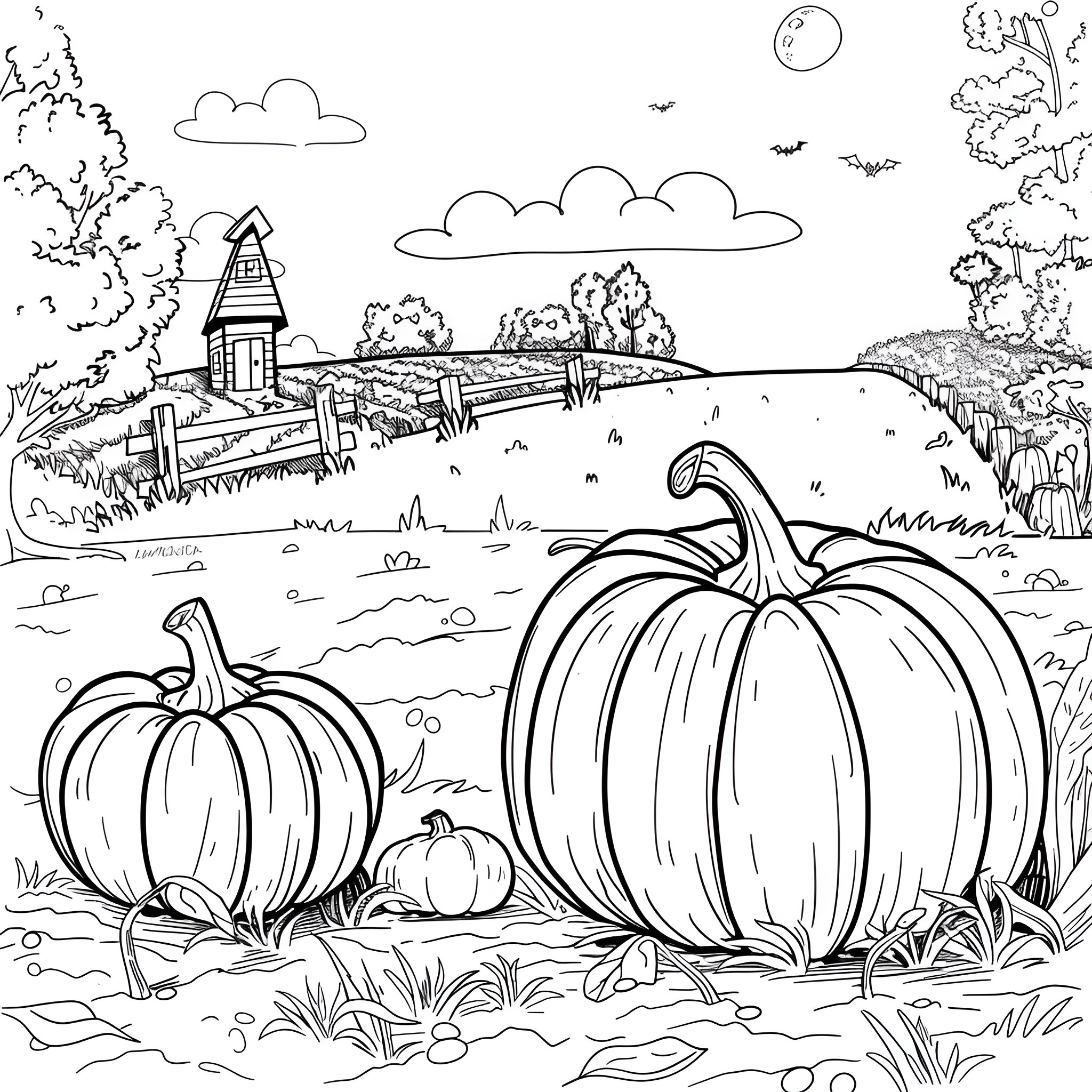 93 Best Pumpkin Coloring Pages (Free Printable PDFs)