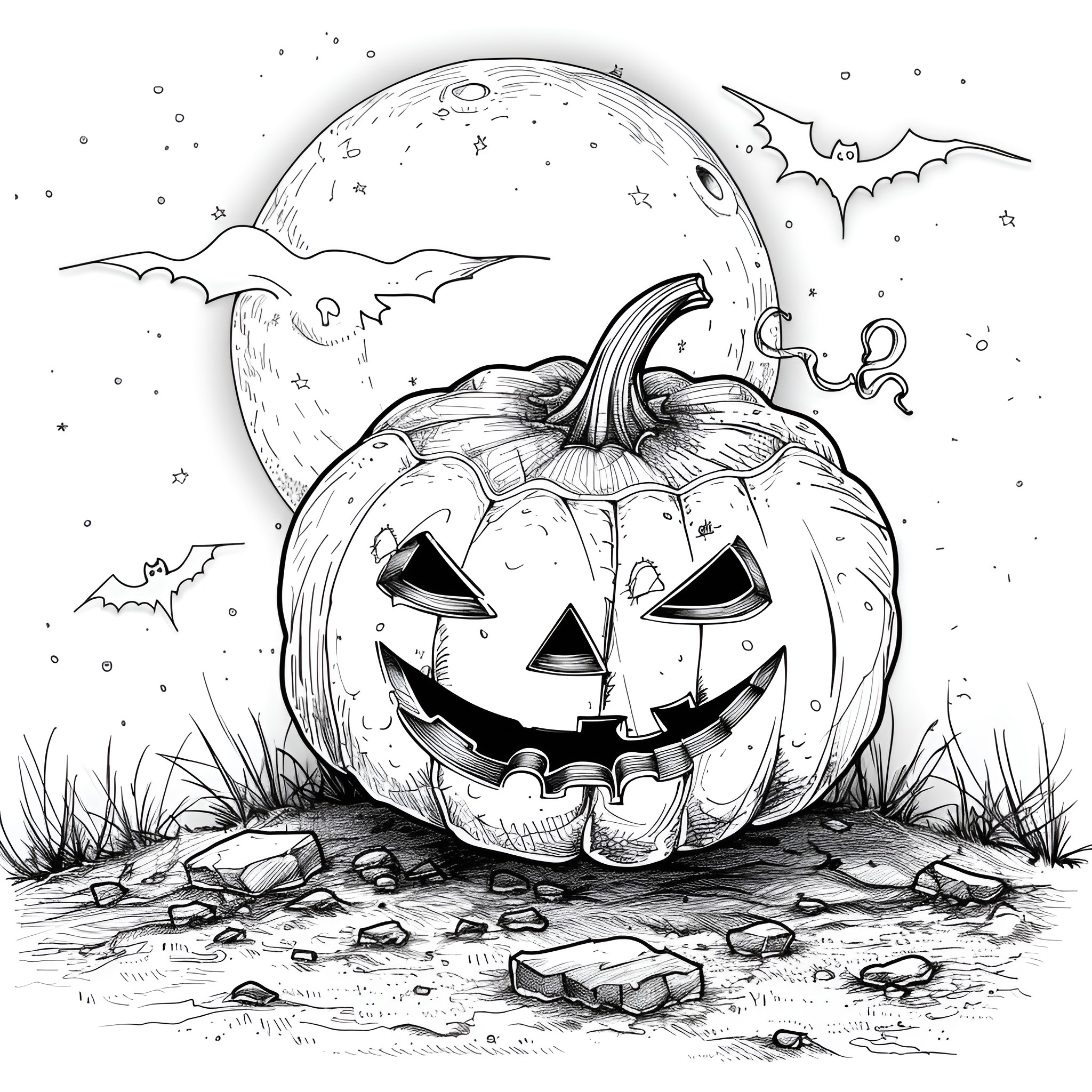 212 Best Pumpkin Coloring Pages (Free Printable PDFs)