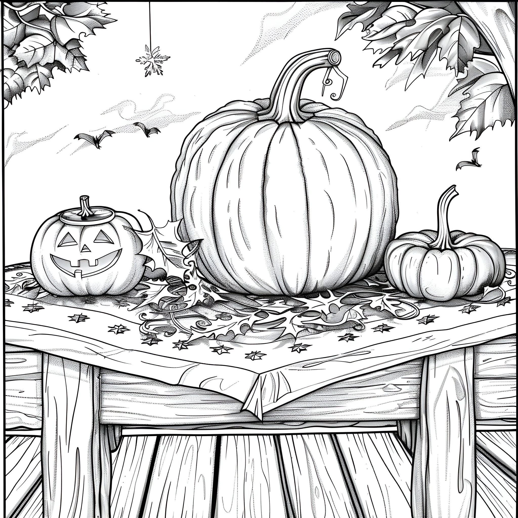 93 Best Pumpkin Coloring Pages (Free Printable PDFs)