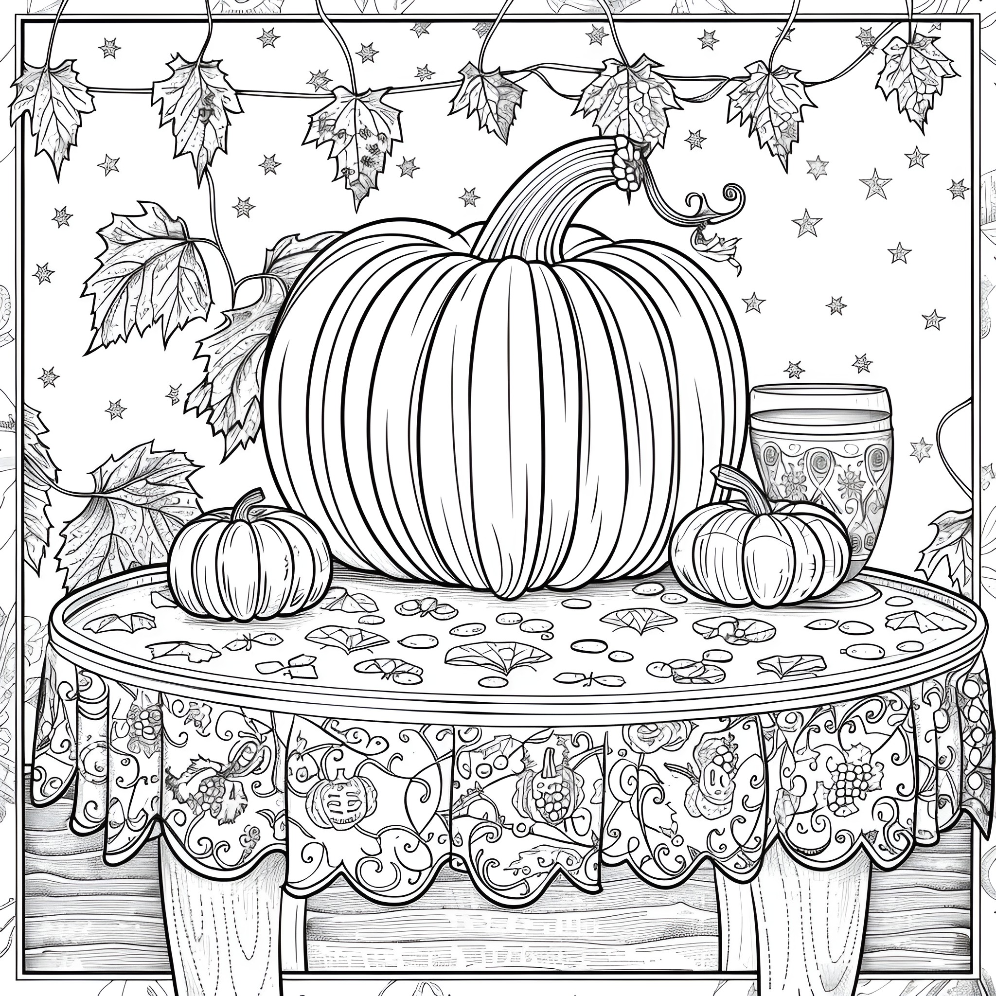 93 Best Pumpkin Coloring Pages (Free Printable PDFs)