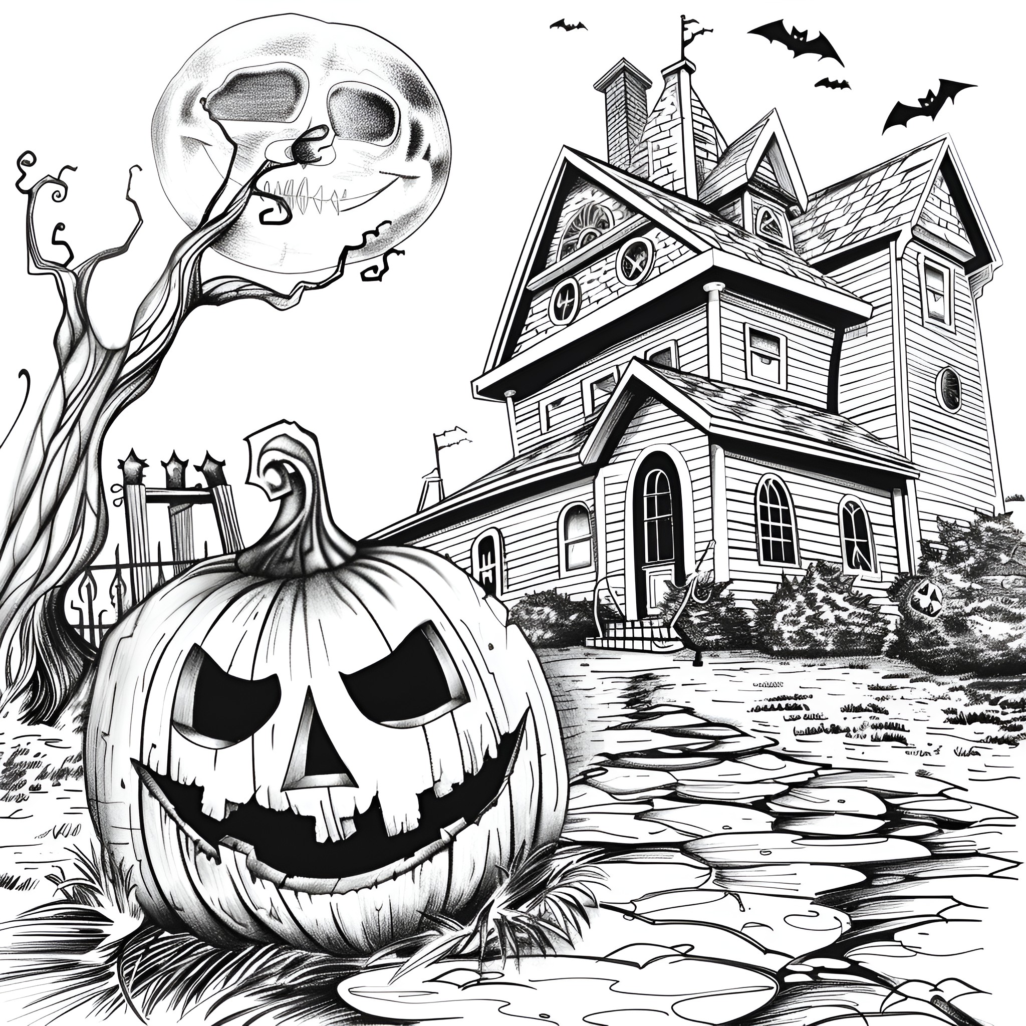 212 Best Pumpkin Coloring Pages (Free Printable PDFs)