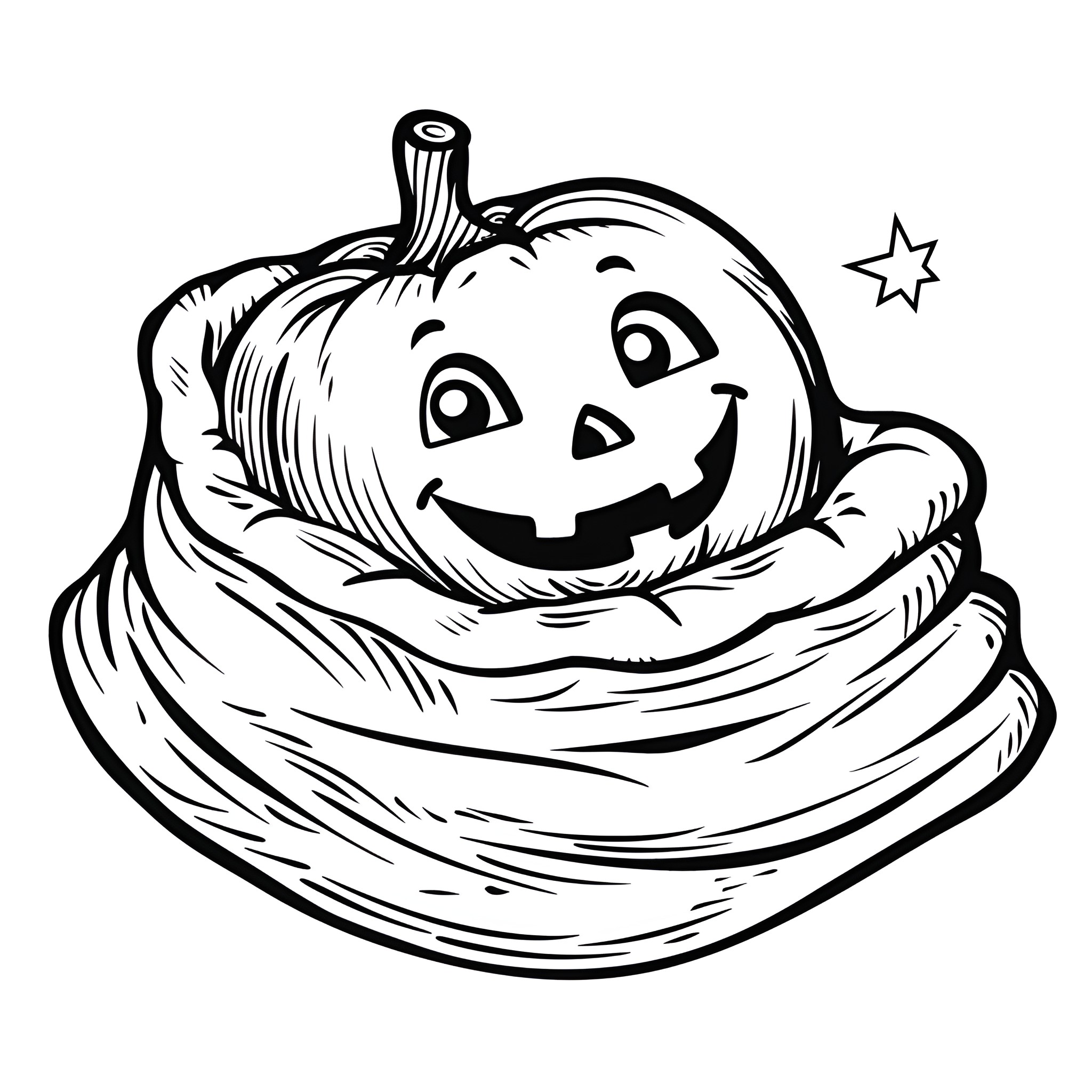 212 Best Pumpkin Coloring Pages (Free Printable PDFs)