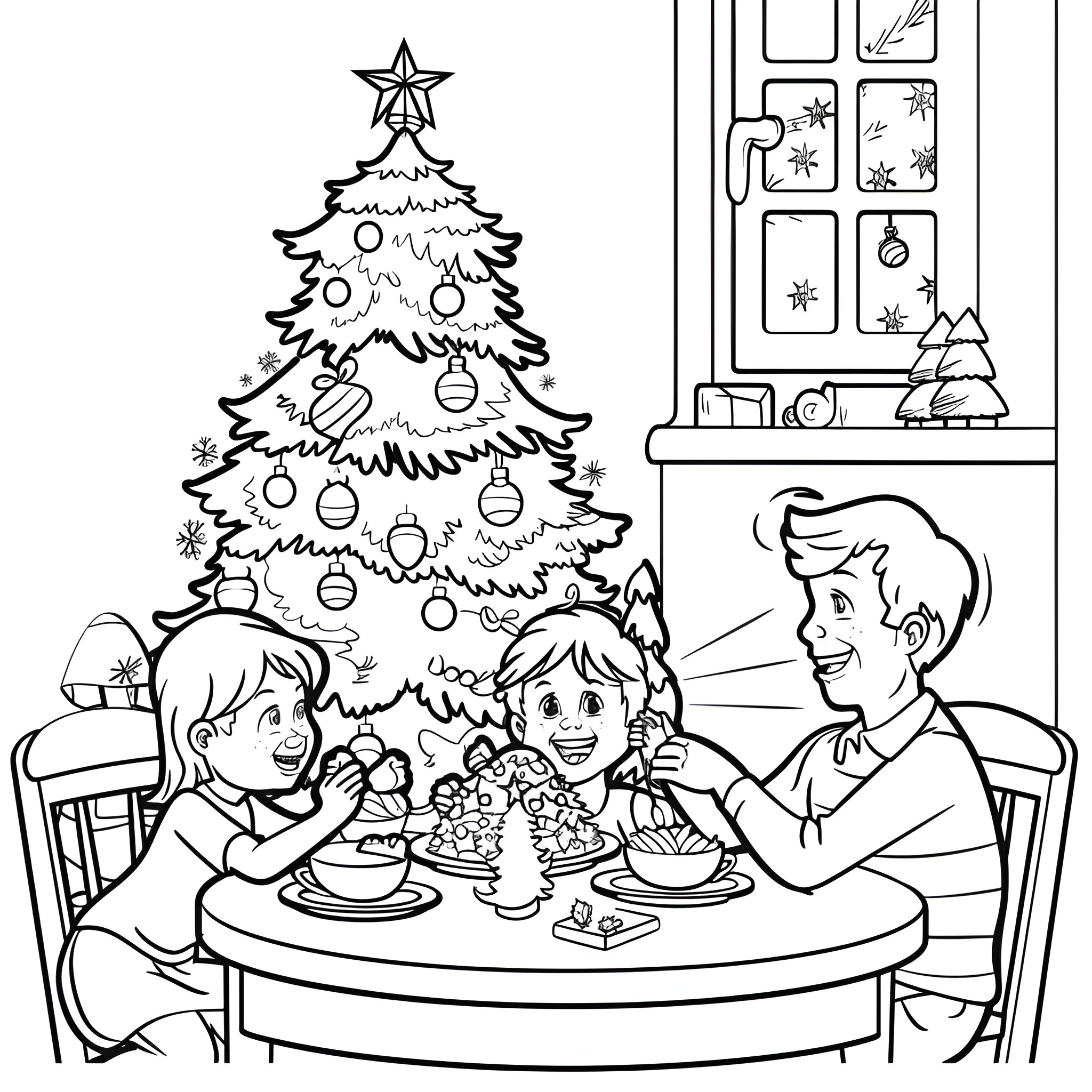Best Christmas Tree Coloring Pages (Free Printable PDF)