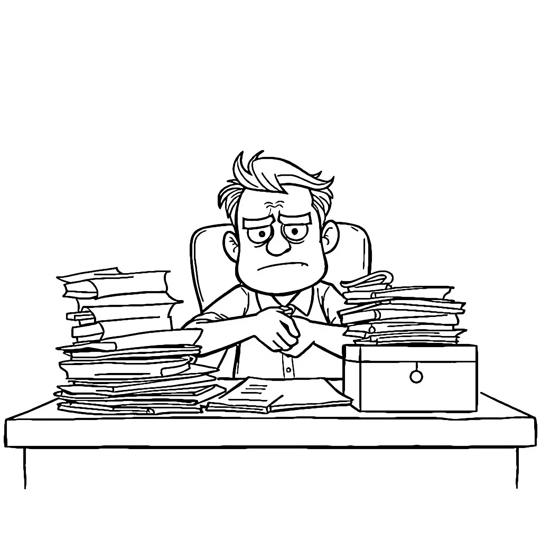 Best Work Hater Coloring Pages (Free Printable PDF)