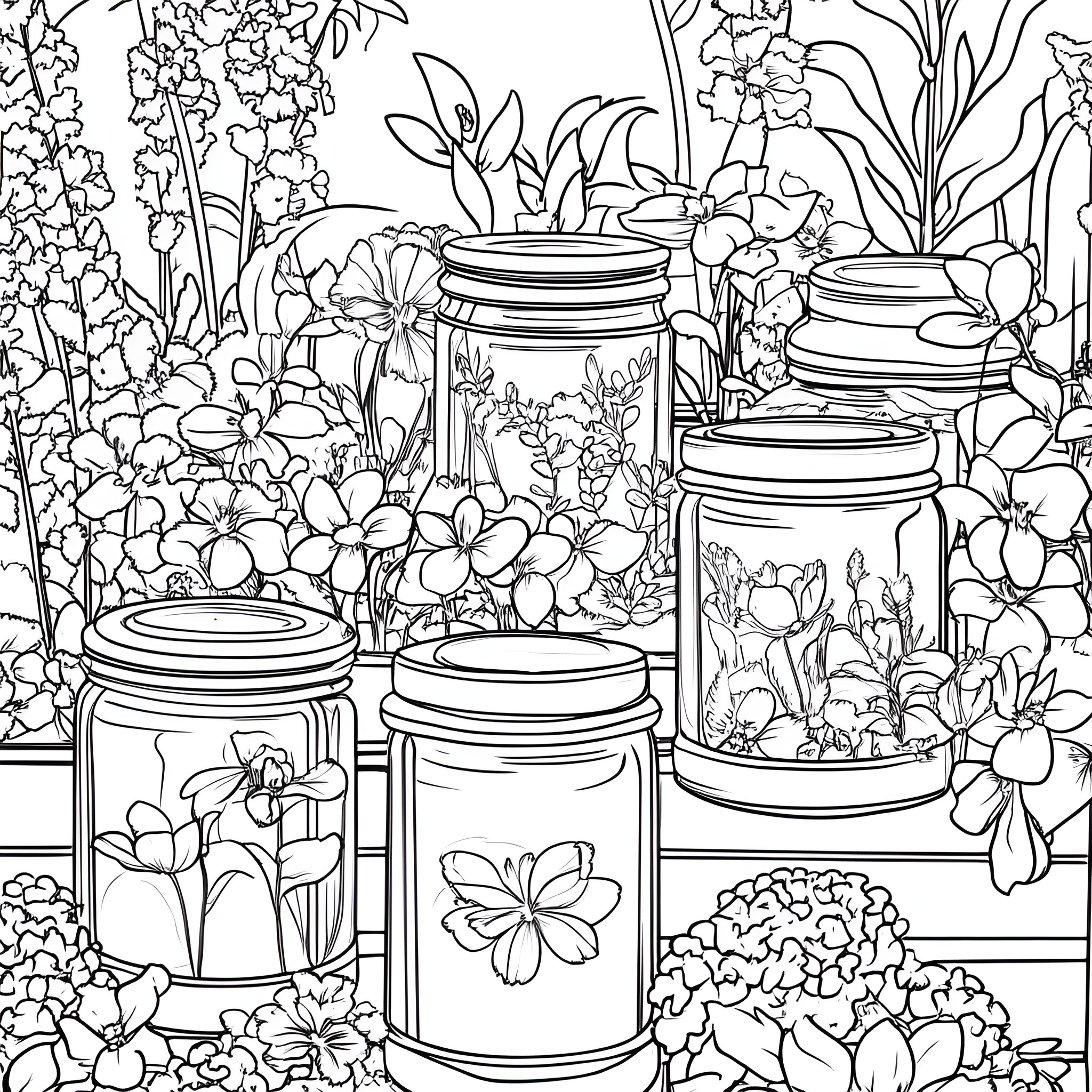 Best Life In A Jar Coloring Pages (Free Printable PDF)