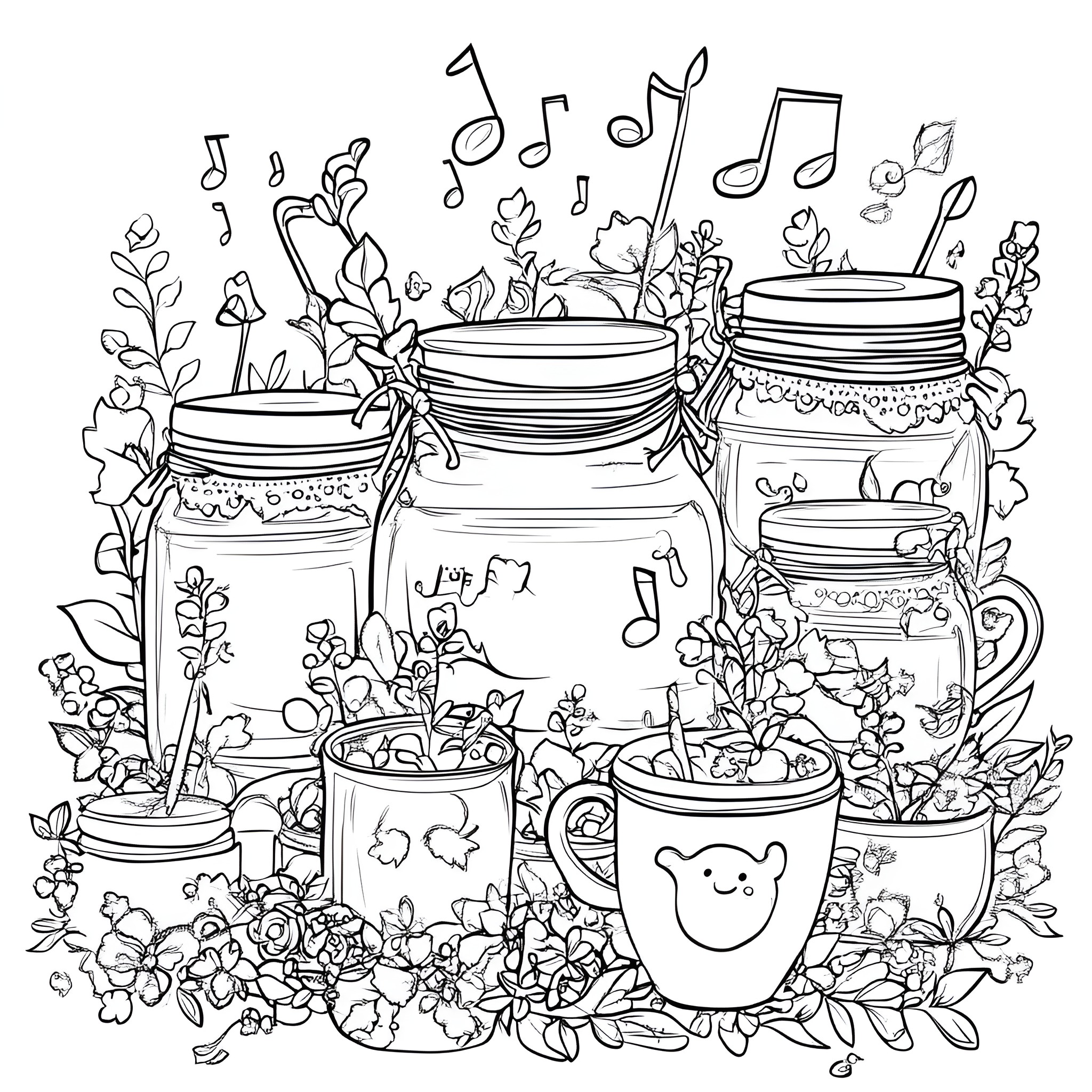 Best Life In A Jar Coloring Pages (Free Printable PDF)