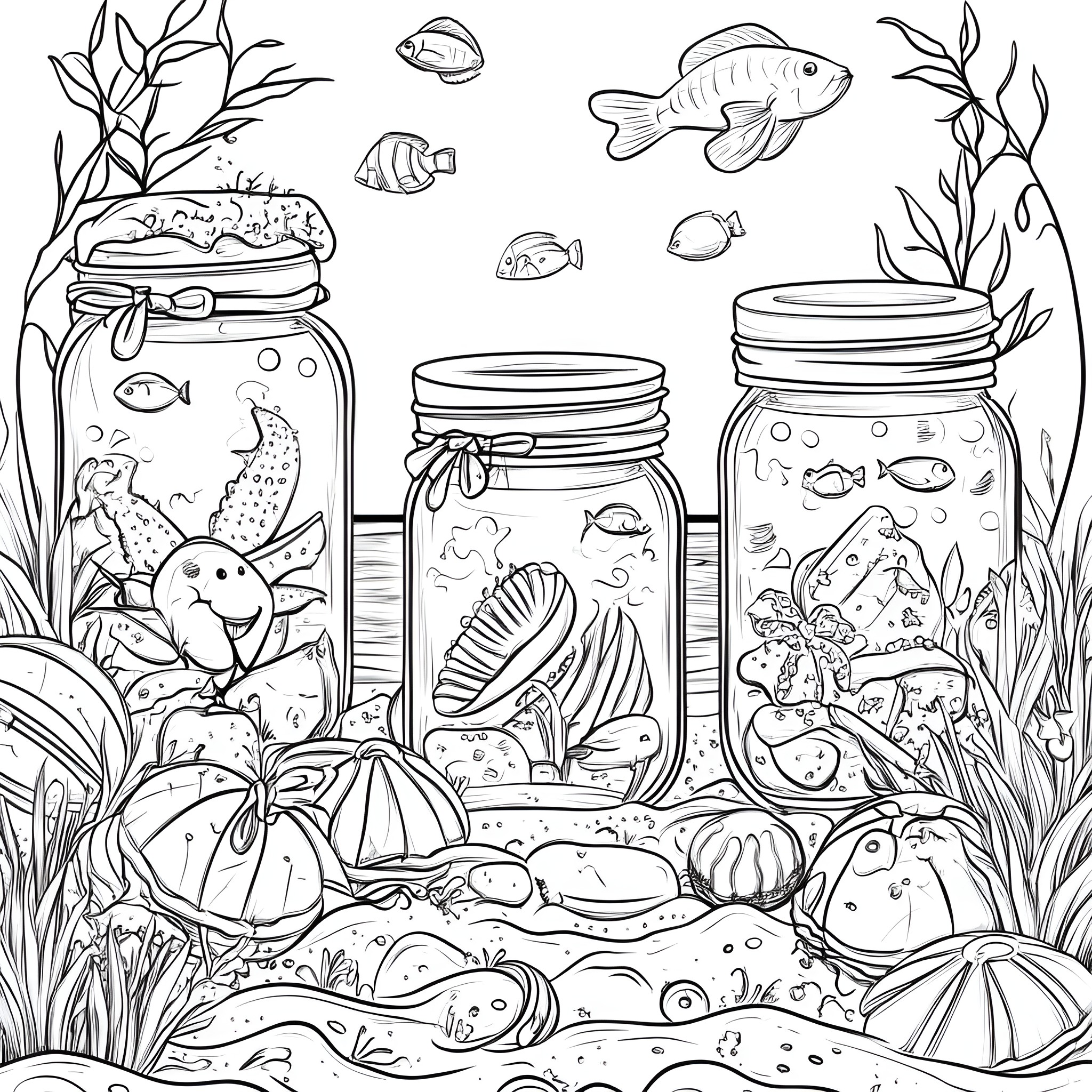 Best Life In A Jar Coloring Pages (Free Printable PDF)