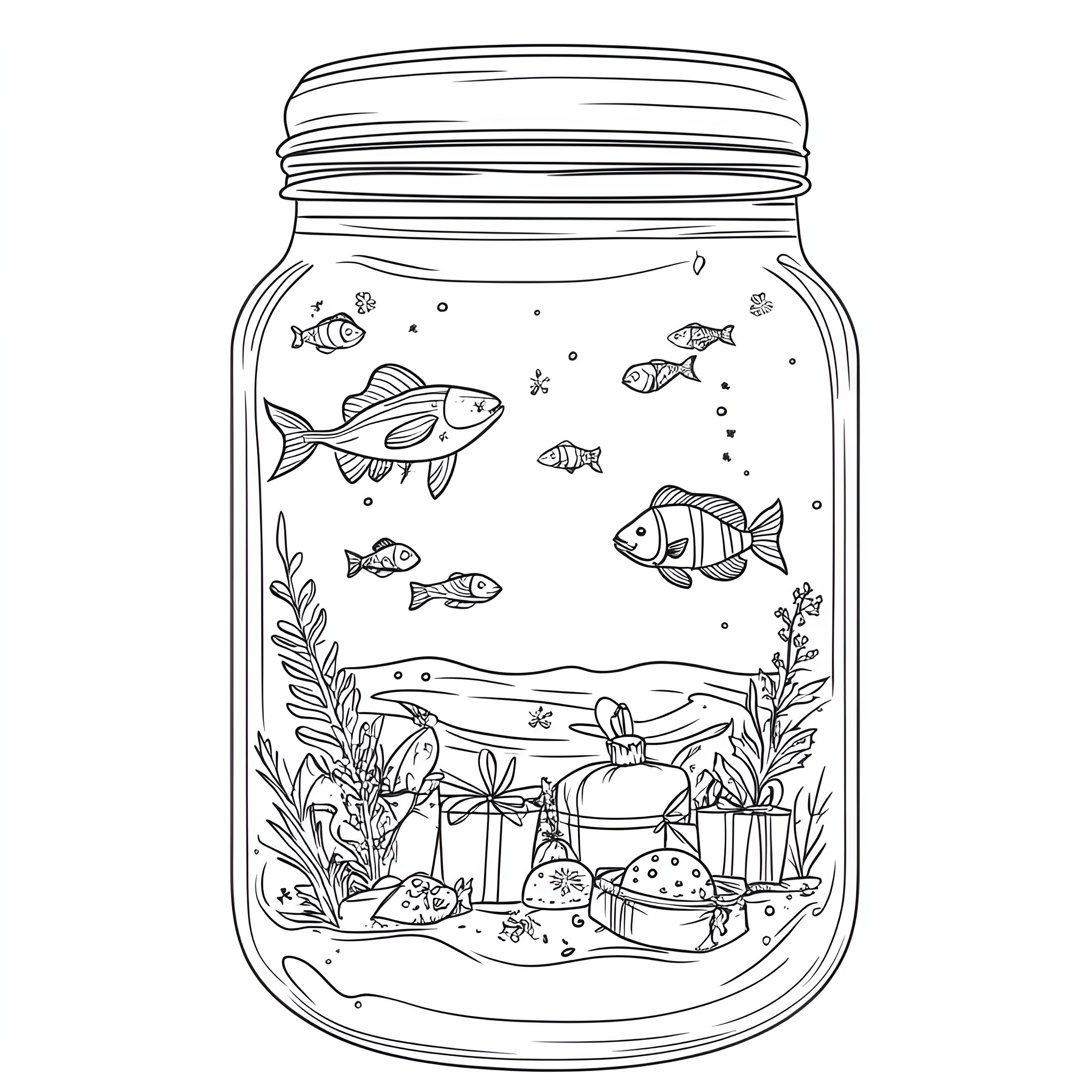 Best Life In A Jar Coloring Pages (Free Printable PDF)