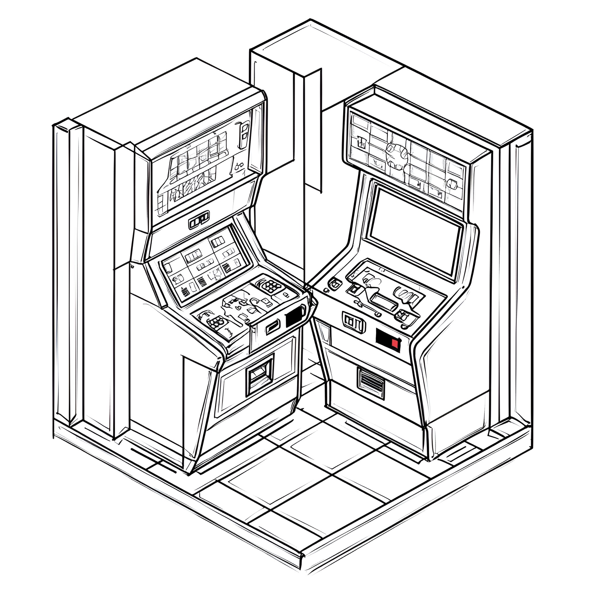 Best Isometric Coloring Pages (Free Printable PDF)