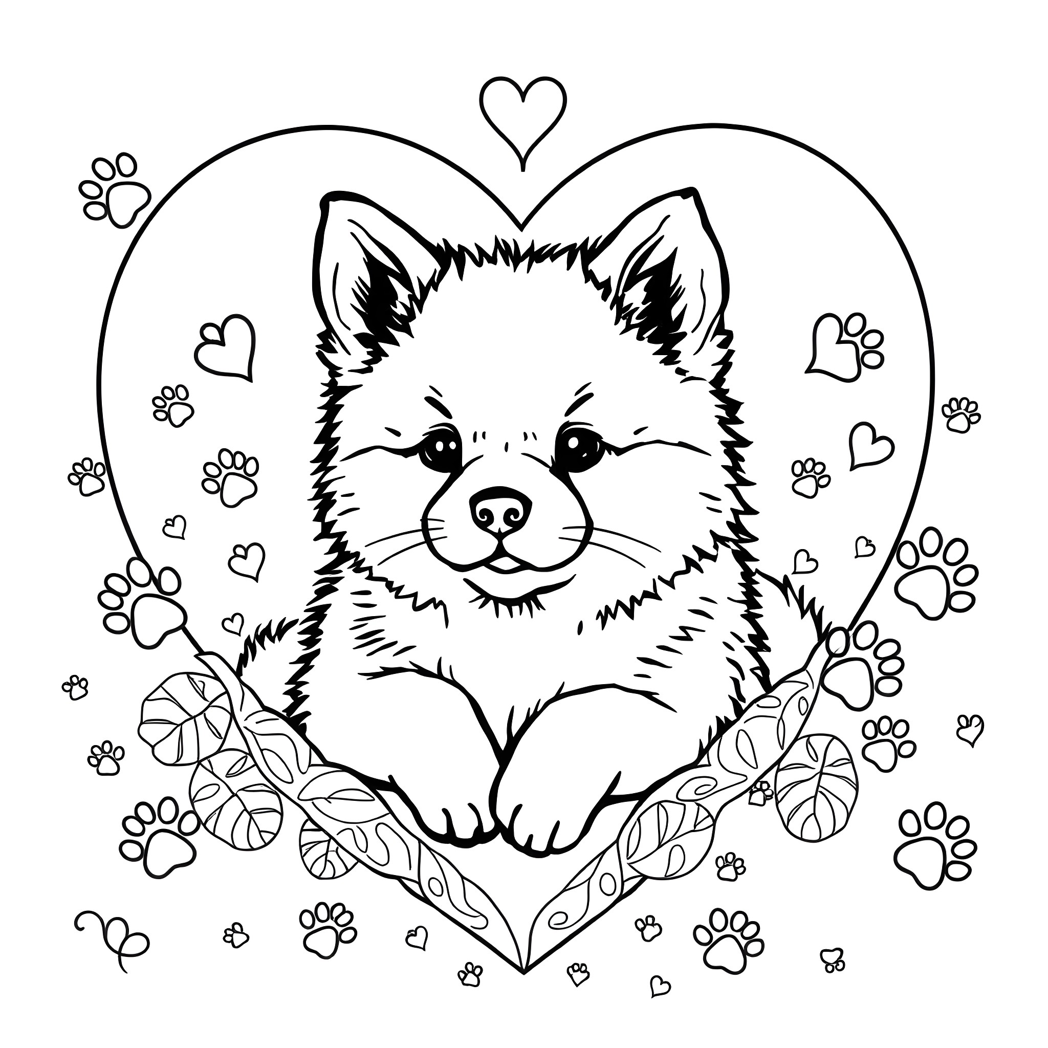 4 Best Akita Coloring Pages (Free Printable PDFs)
