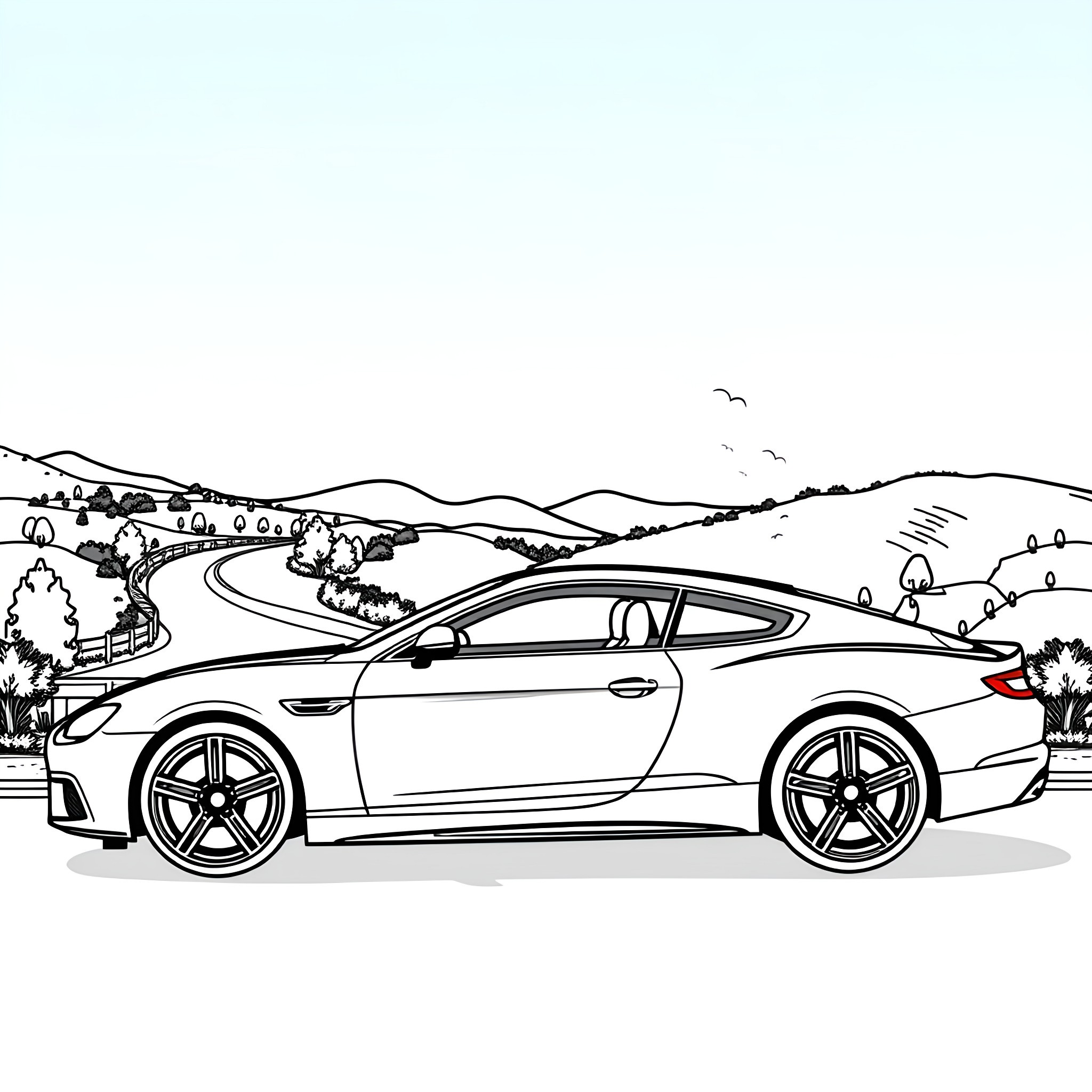101 Best Car Coloring Pages (Free Printable PDFs)