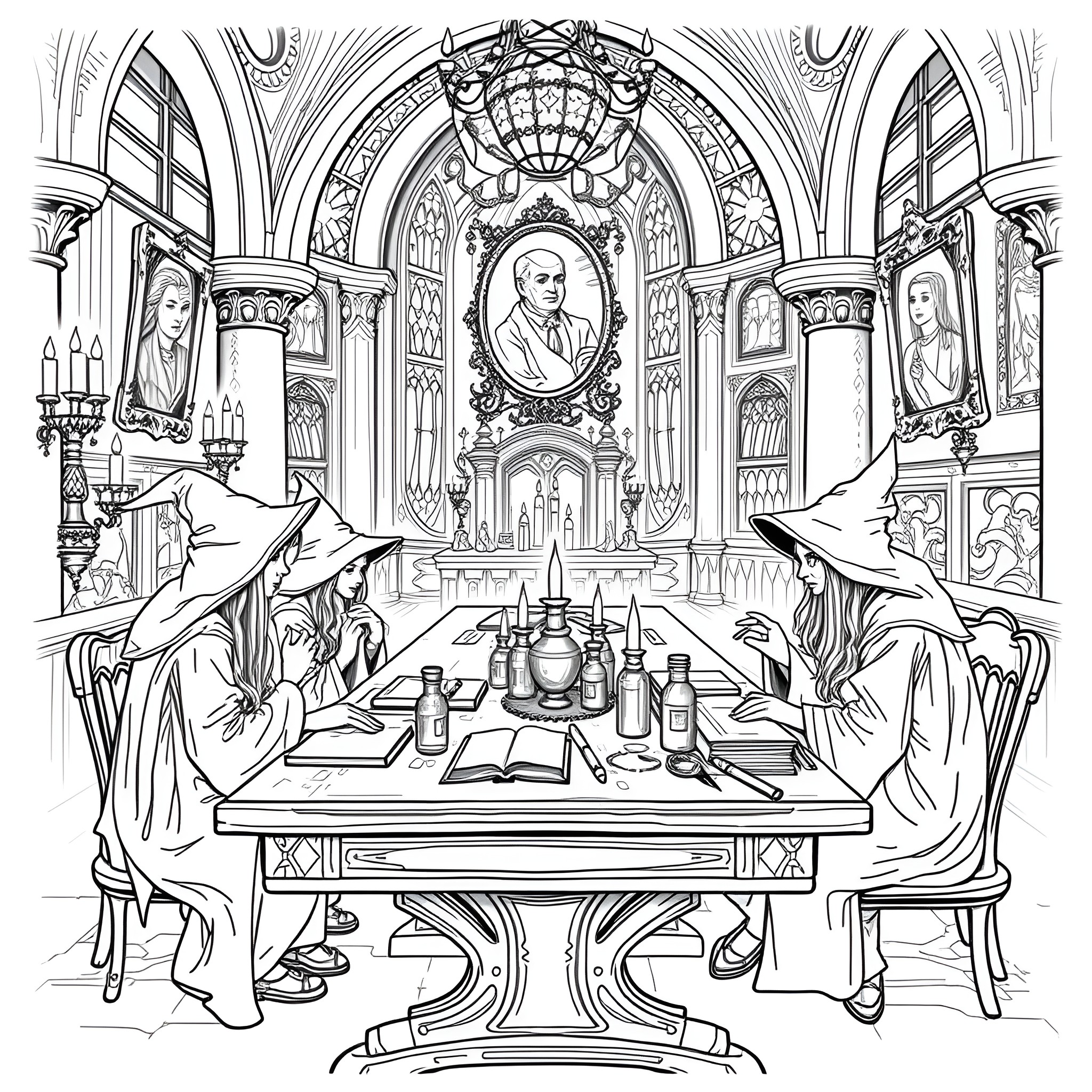 641 Best Harry Potter Coloring Pages (Free Printable PDFs)