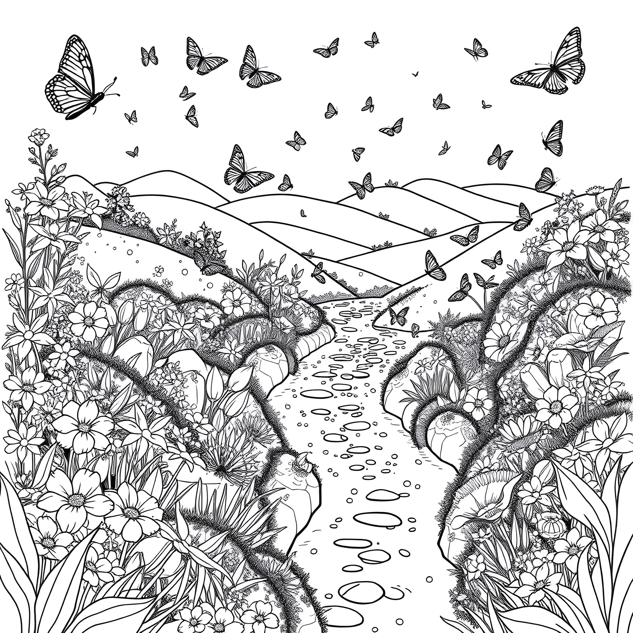 Best Butterfly Coloring Pages (Free Printable PDF)