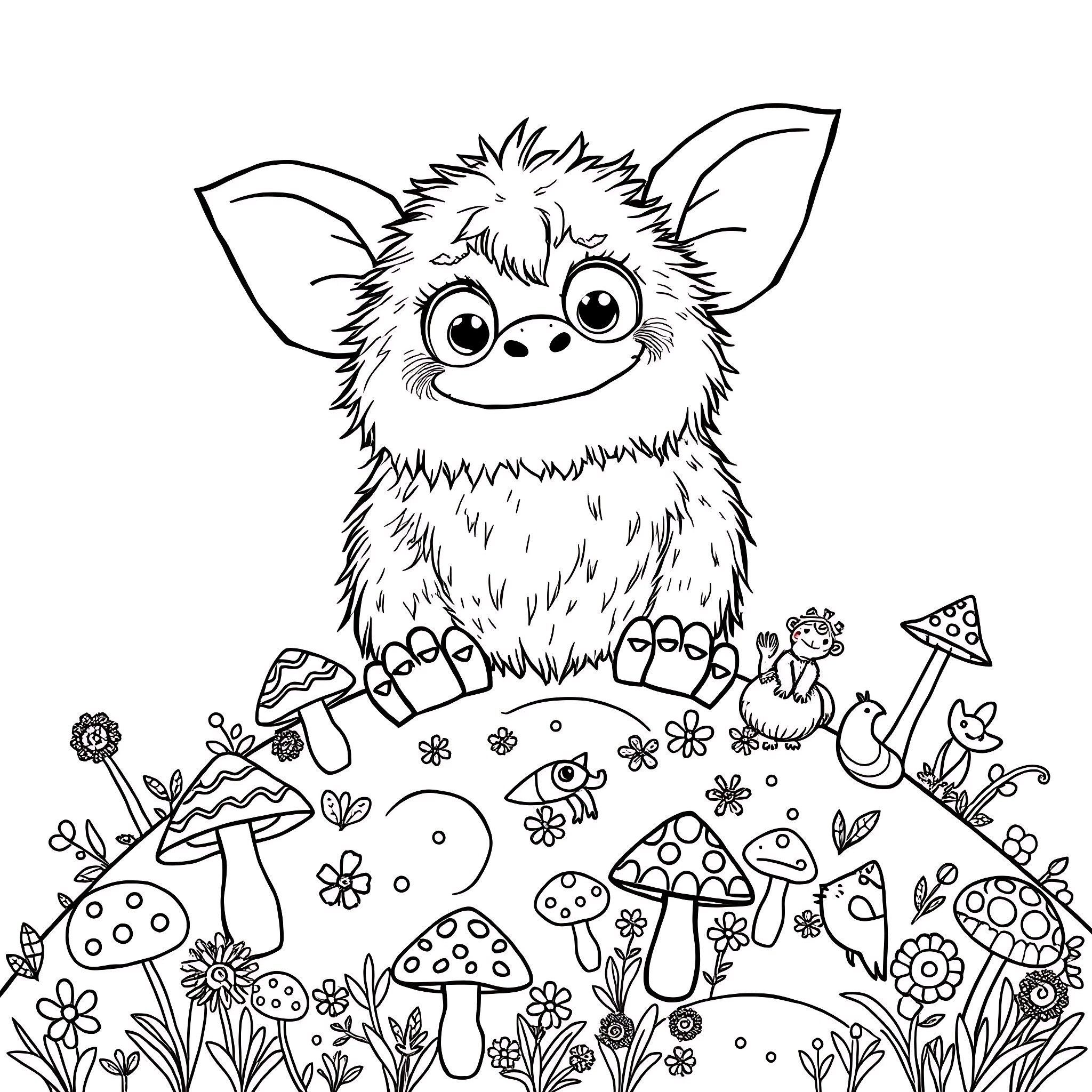 11 Best Monster Coloring Pages (Free Printable PDFs)