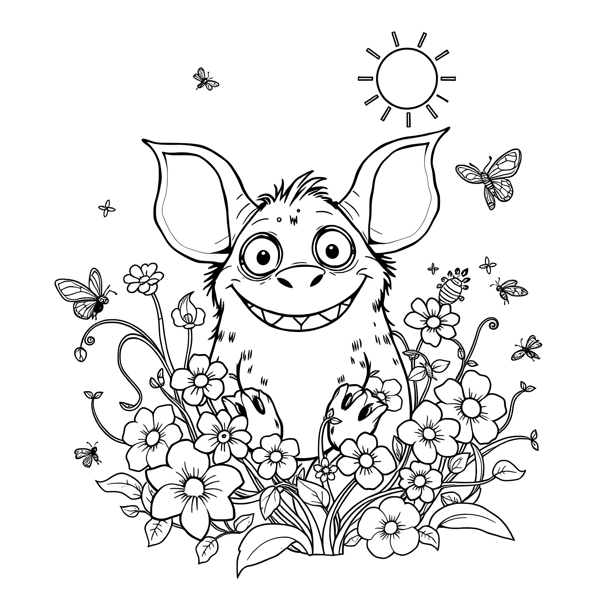 11 Best Monster Coloring Pages (Free Printable PDFs)