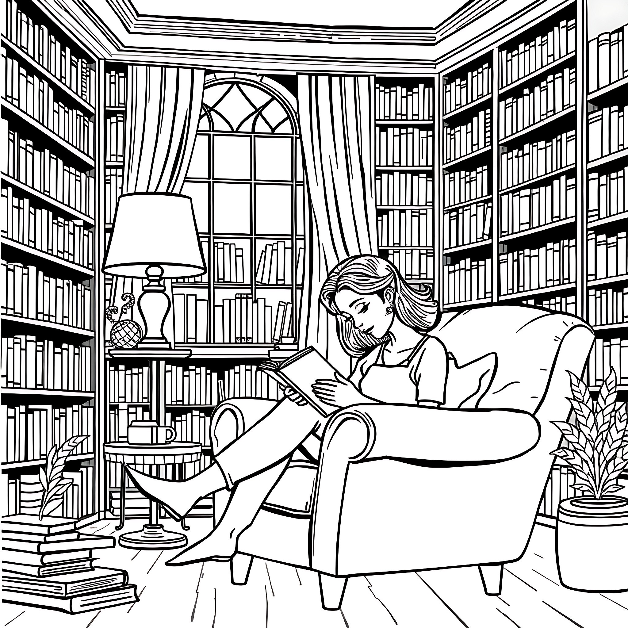 584 Best Woman Coloring Pages (Free Printable PDFs)