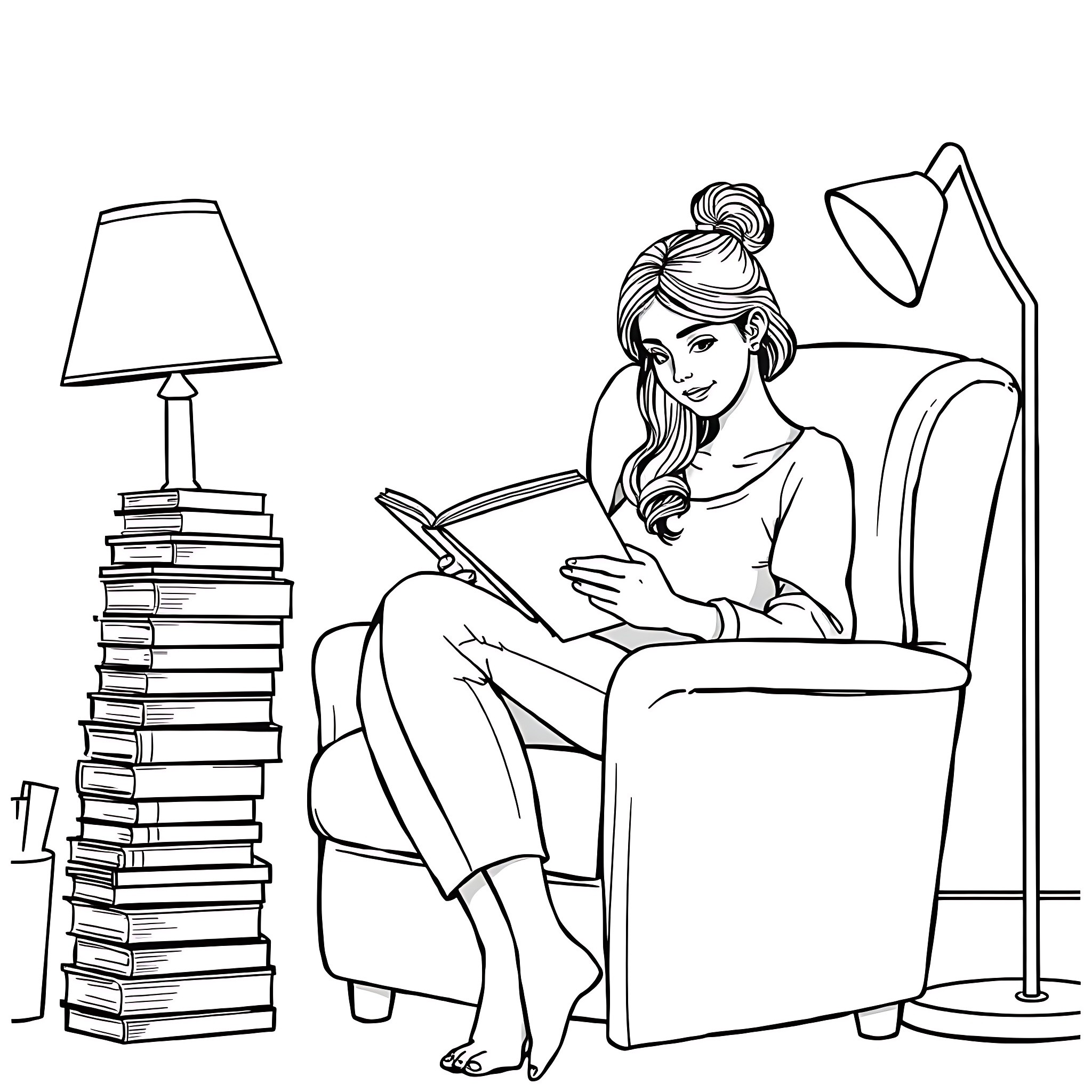 213 Best Woman Coloring Pages (Free Printable PDFs)