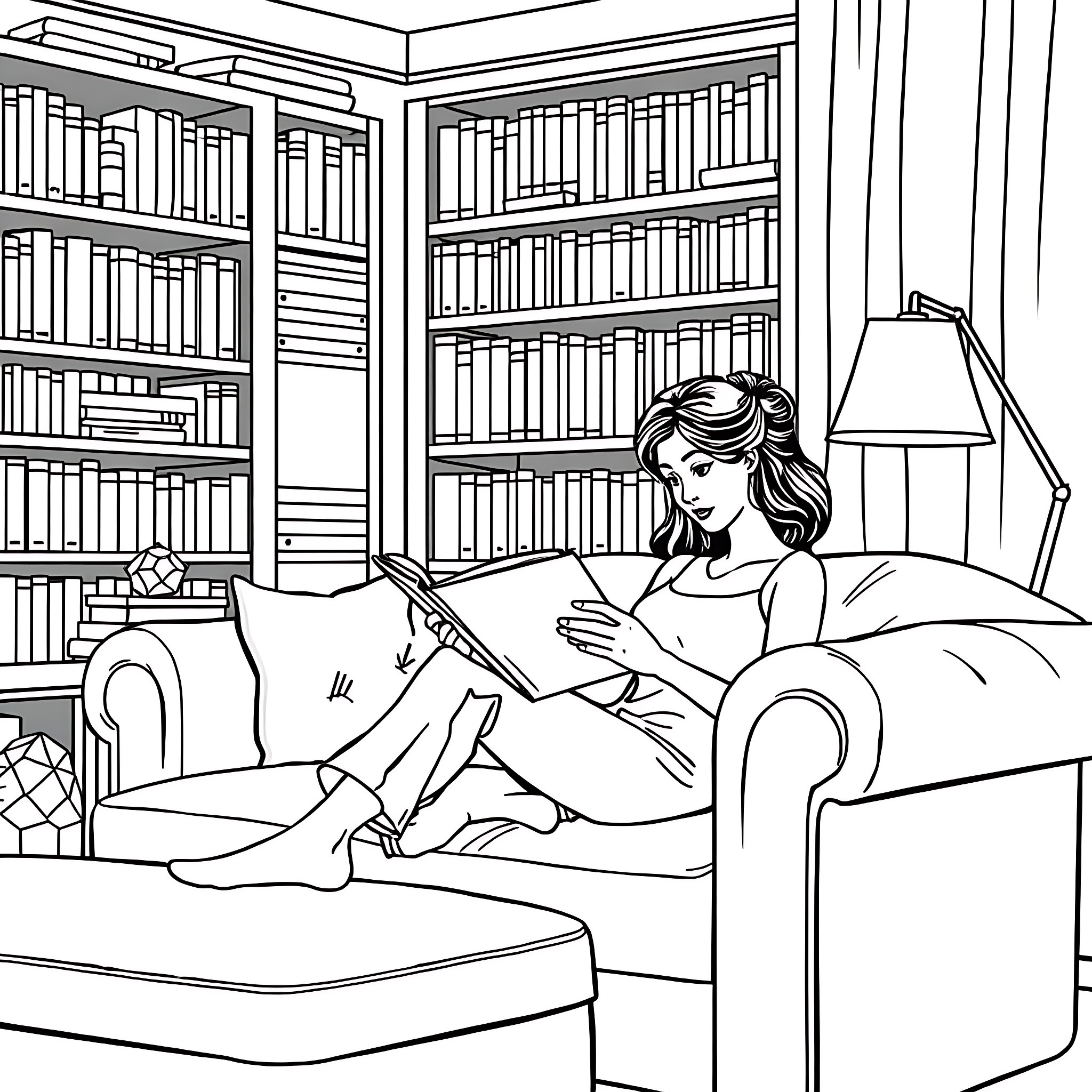 482 Best Woman Coloring Pages (Free Printable PDFs)