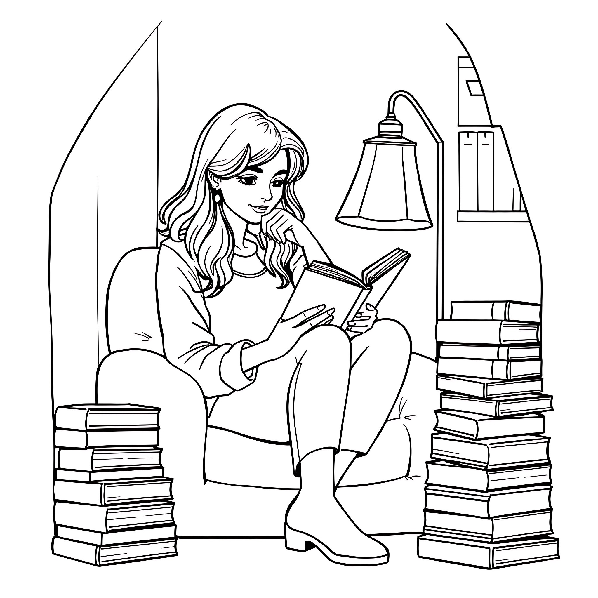 520 Best Woman Coloring Pages (Free Printable PDFs)