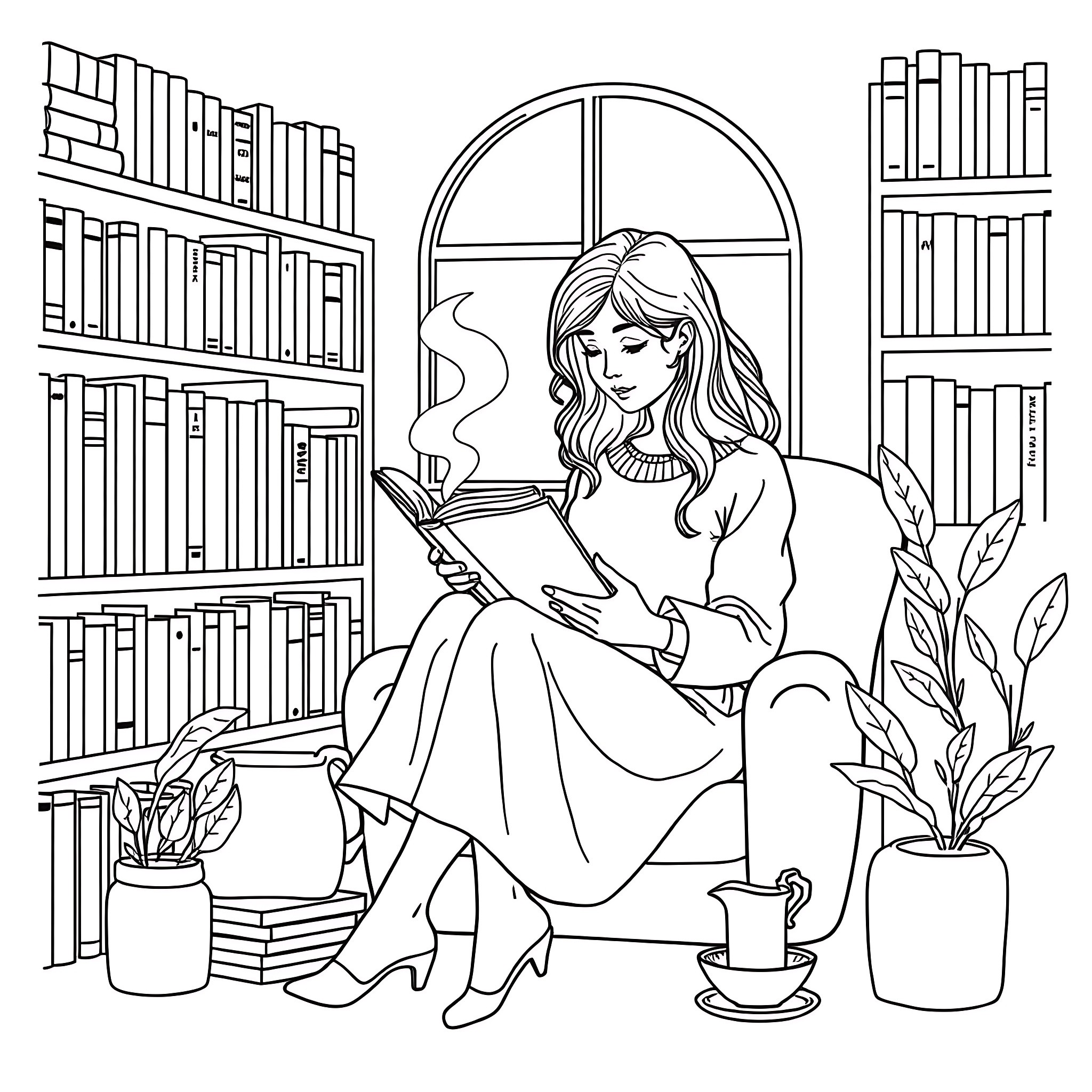 141 Best Woman Coloring Pages (Free Printable PDFs)