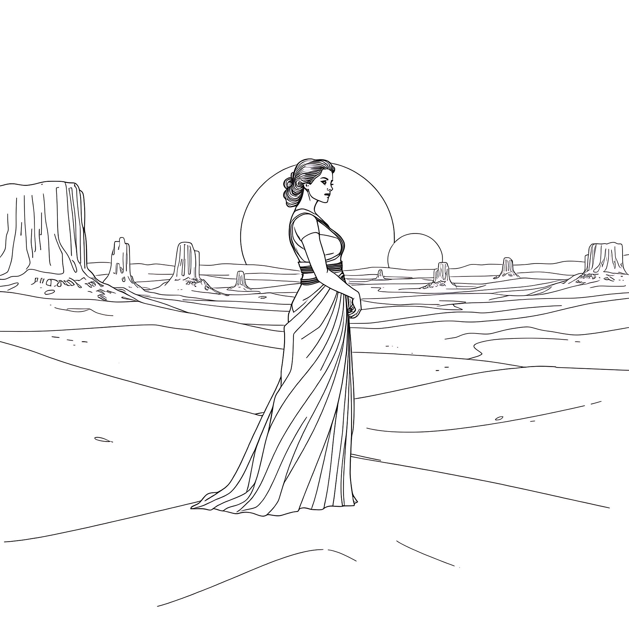 9 Best Padmé Amidala Coloring Pages (Free Printable PDFs)