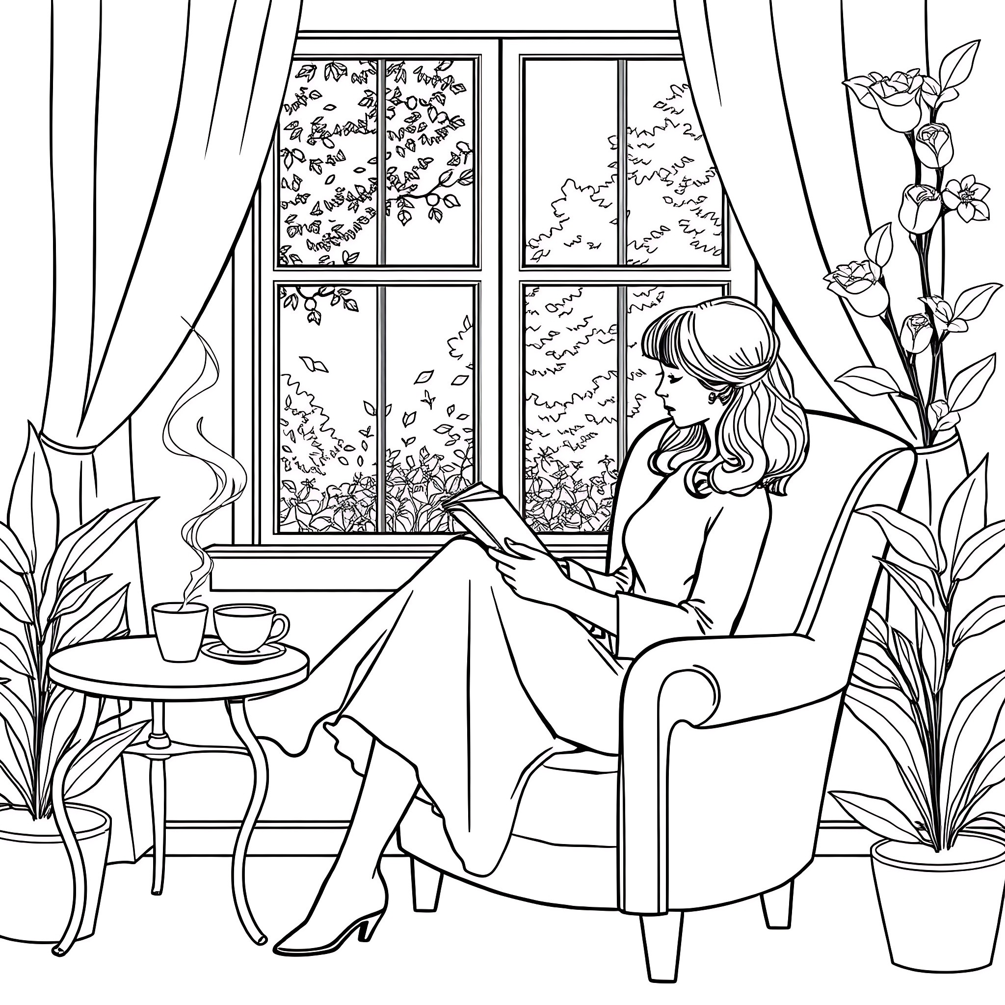 584 Best Woman Coloring Pages (Free Printable PDFs)
