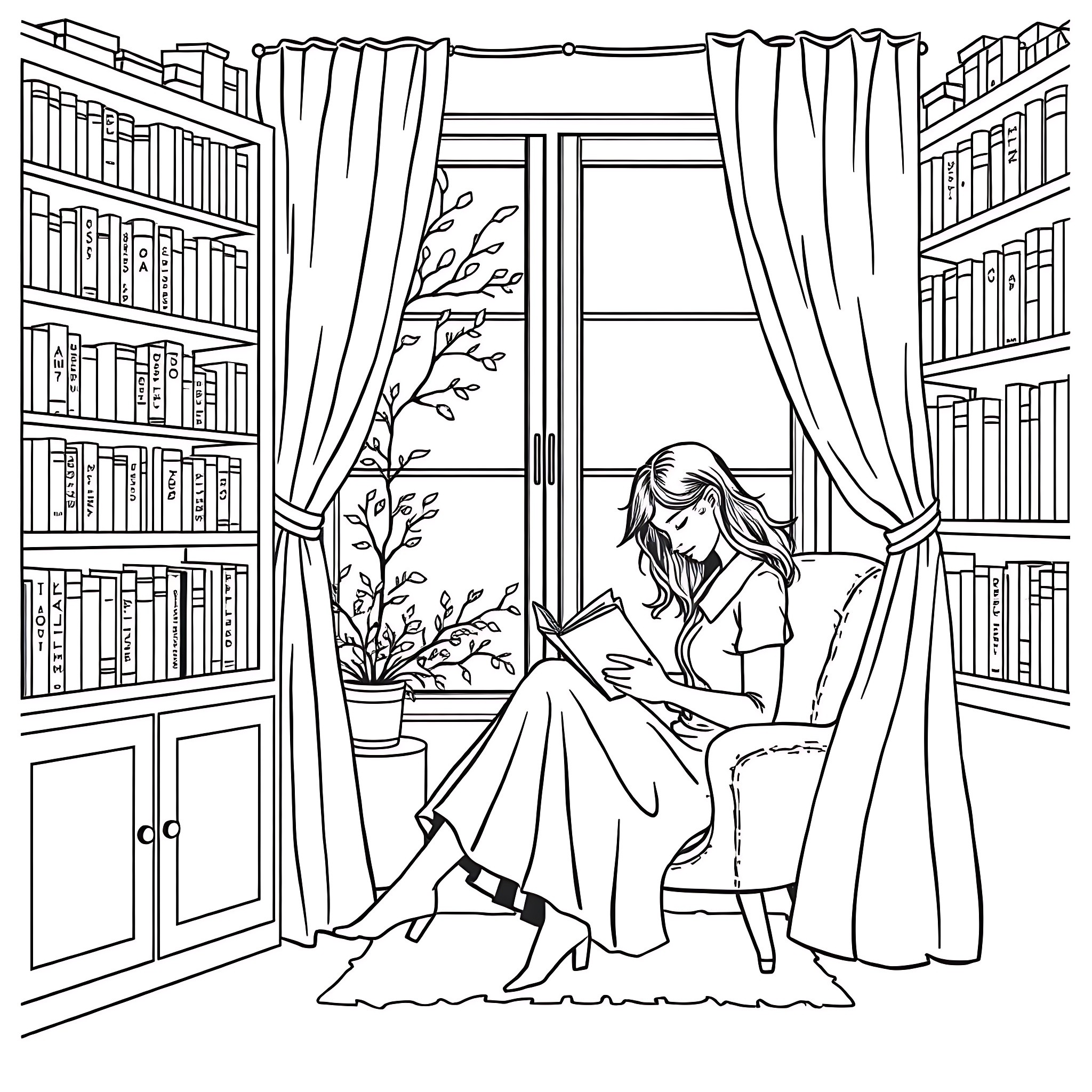 213 Best Woman Coloring Pages (Free Printable PDFs)