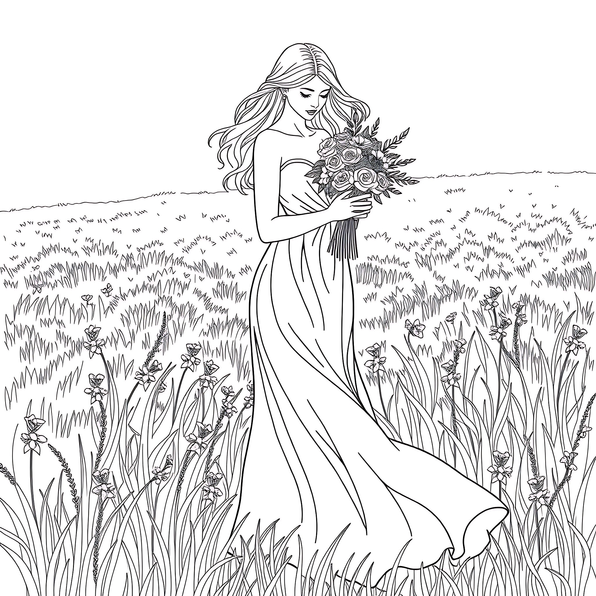 520 Best Woman Coloring Pages (Free Printable PDFs)