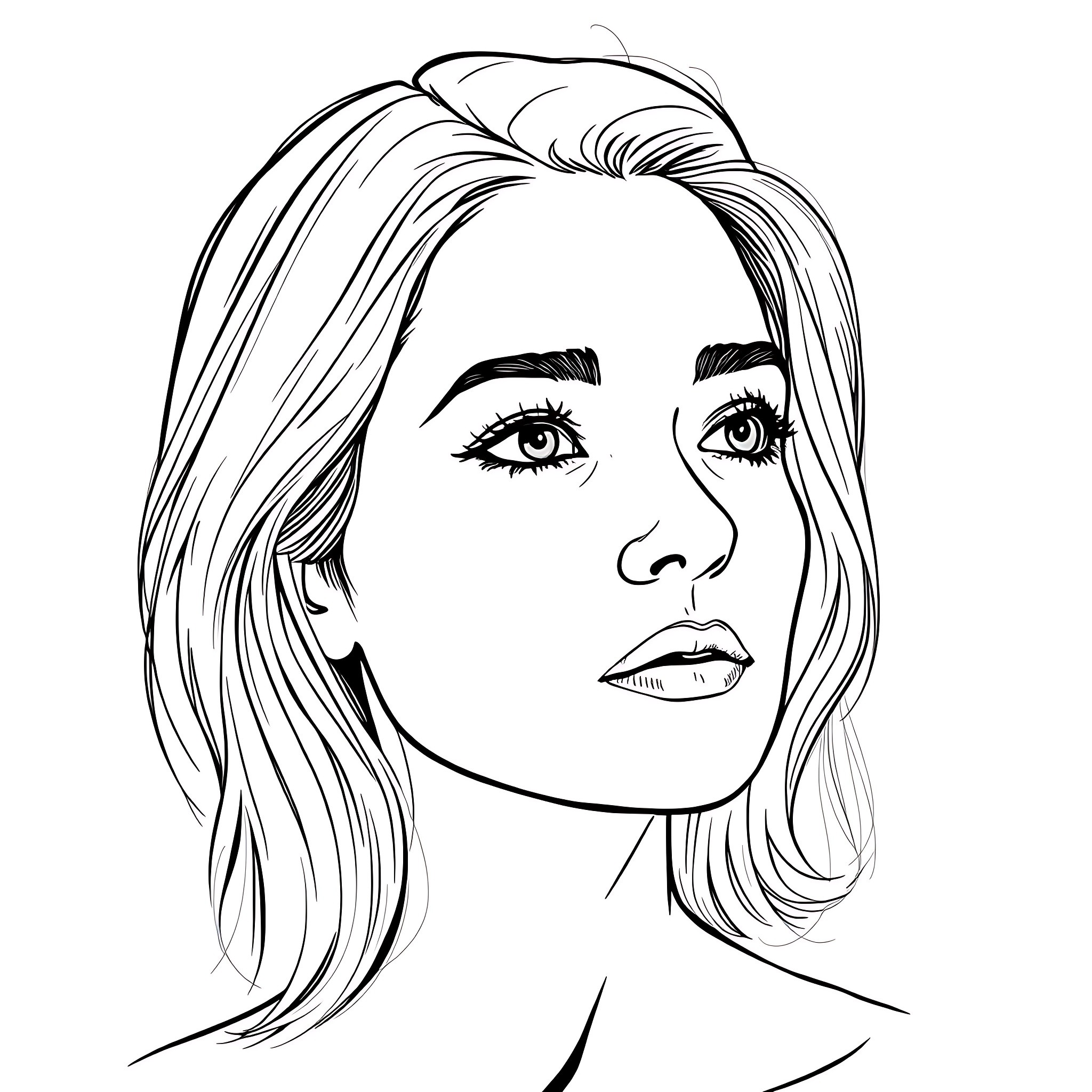 584 Best Woman Coloring Pages (Free Printable PDFs)